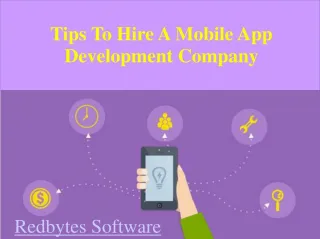 PPT - 7 Best practices to hire a mobile app development company PowerPoint Presentation - ID:7736025