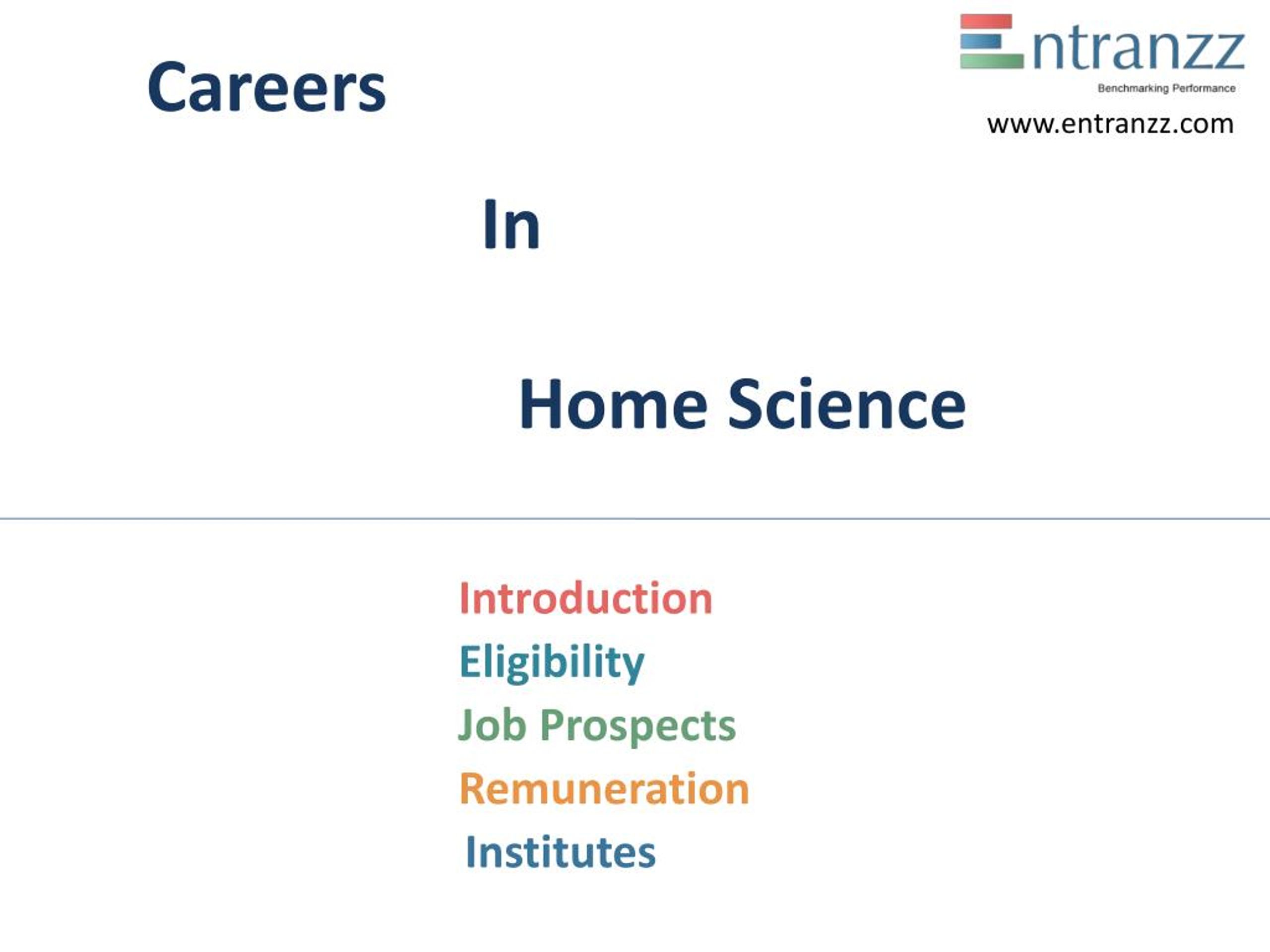 PPT - Careers In Home Science PowerPoint Presentation, free download ...