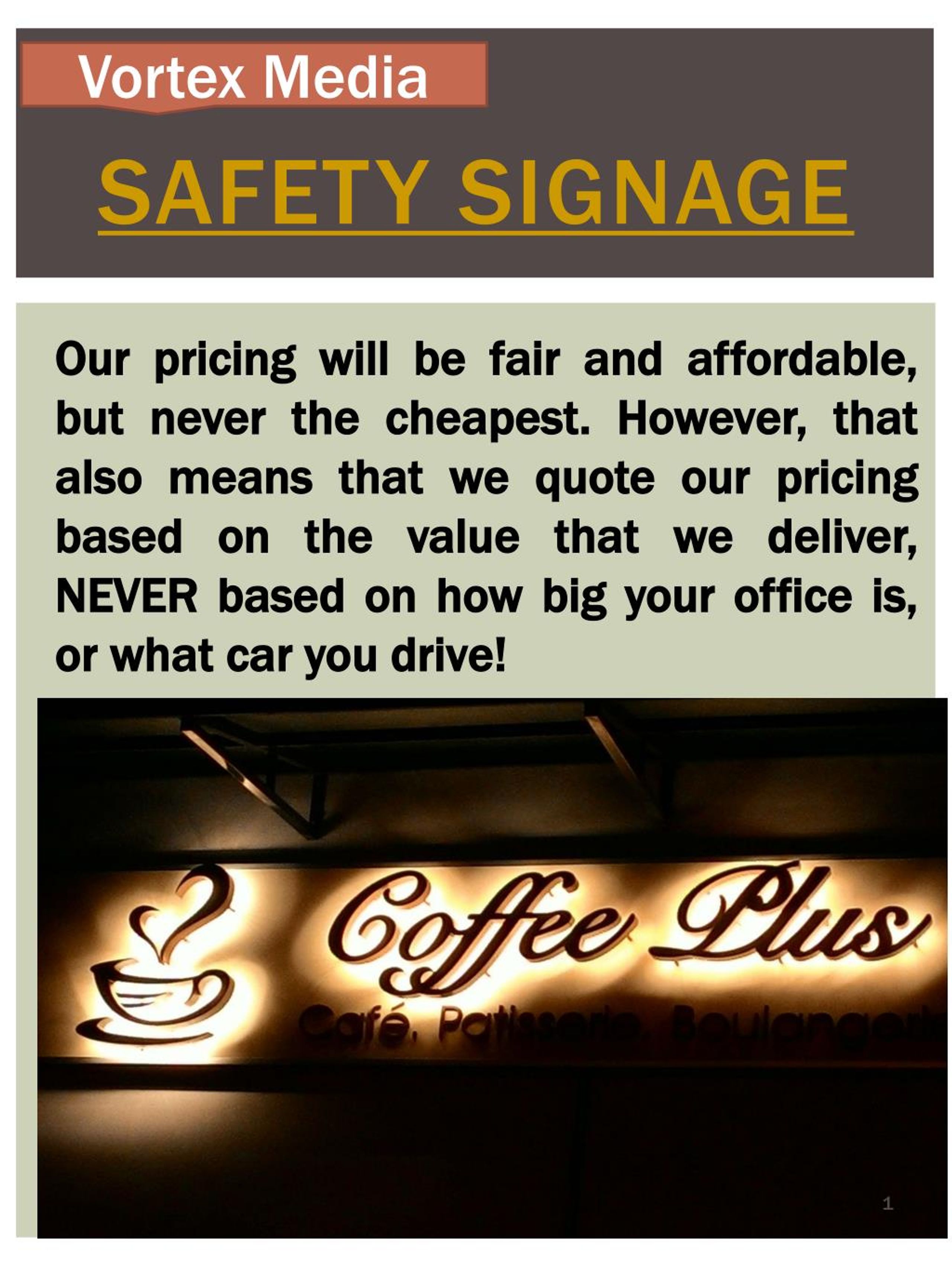 PPT - Safety Signage PowerPoint Presentation, free download - ID:7302090