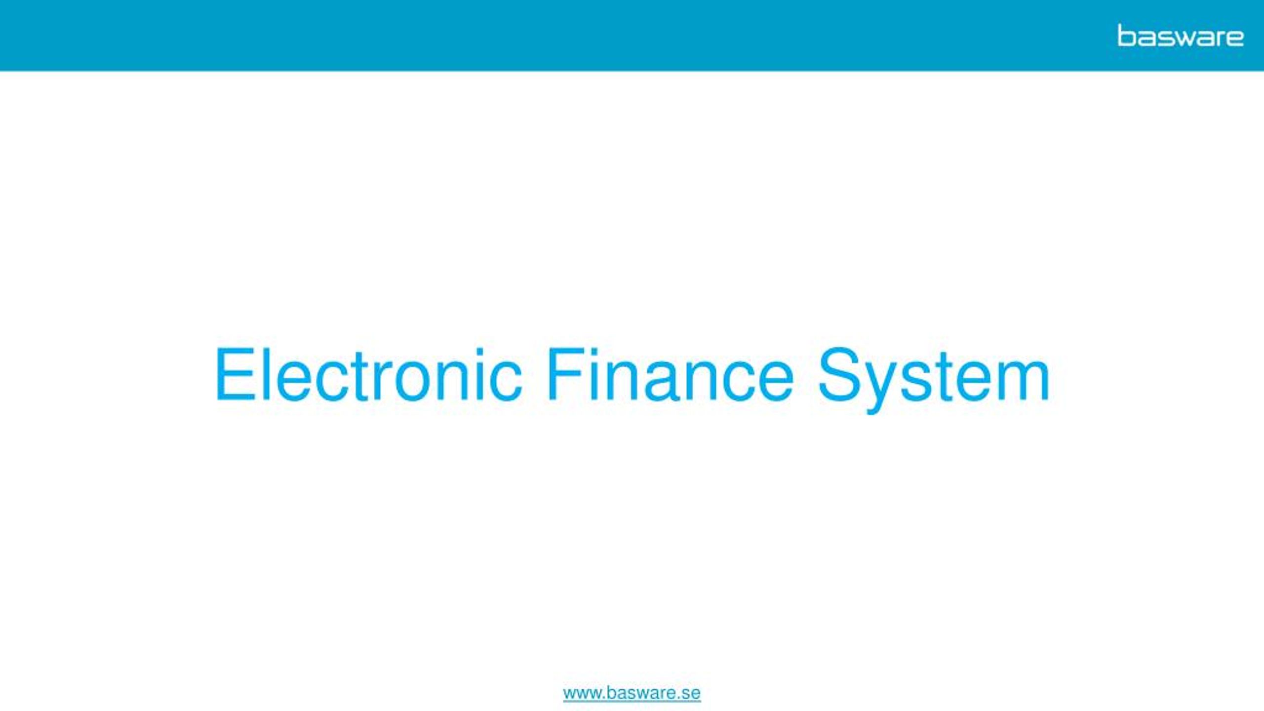 PPT - Electronic Finance System PowerPoint Presentation, free download ...