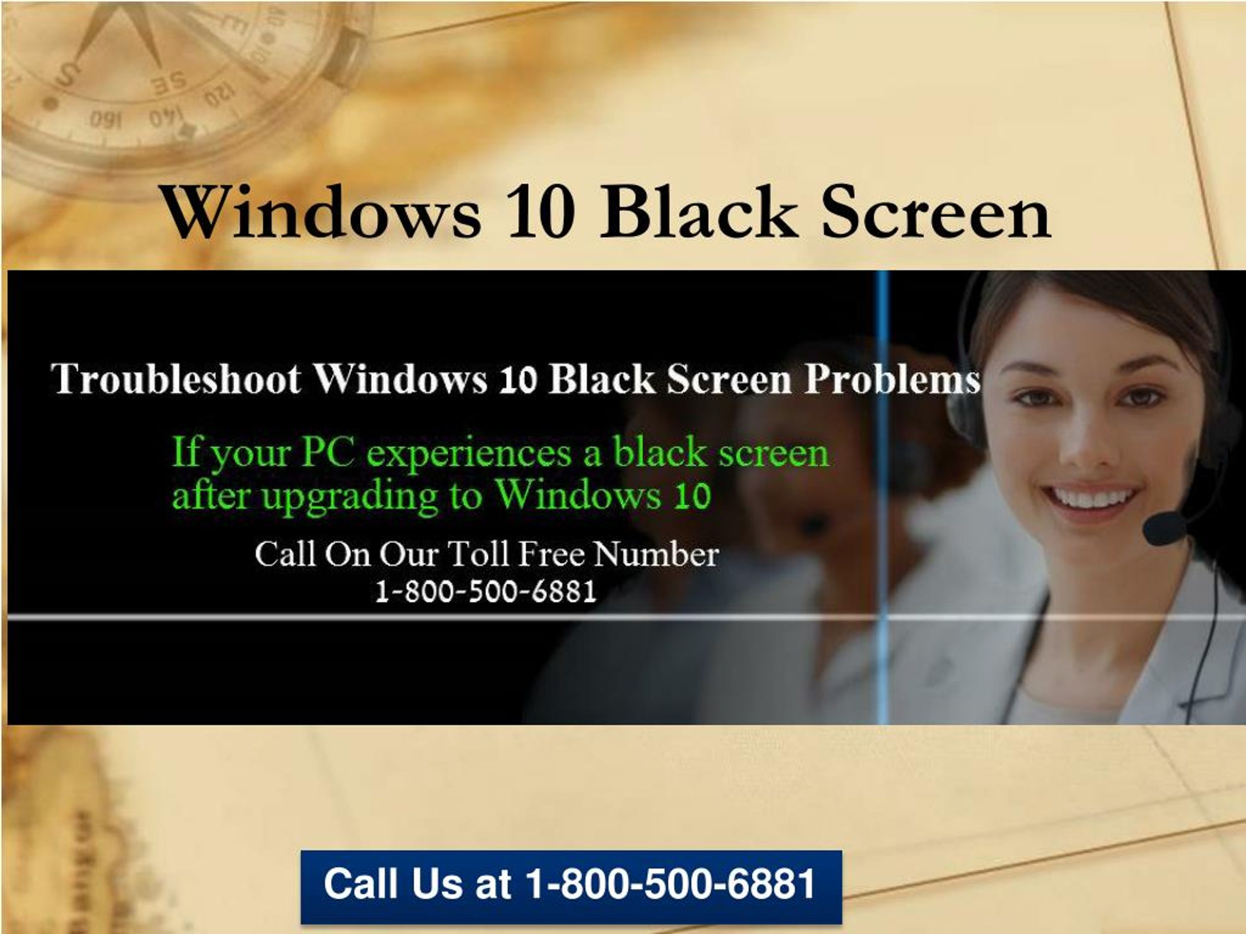 PPT - Windows 10 Black Screen PowerPoint Presentation, free download ...