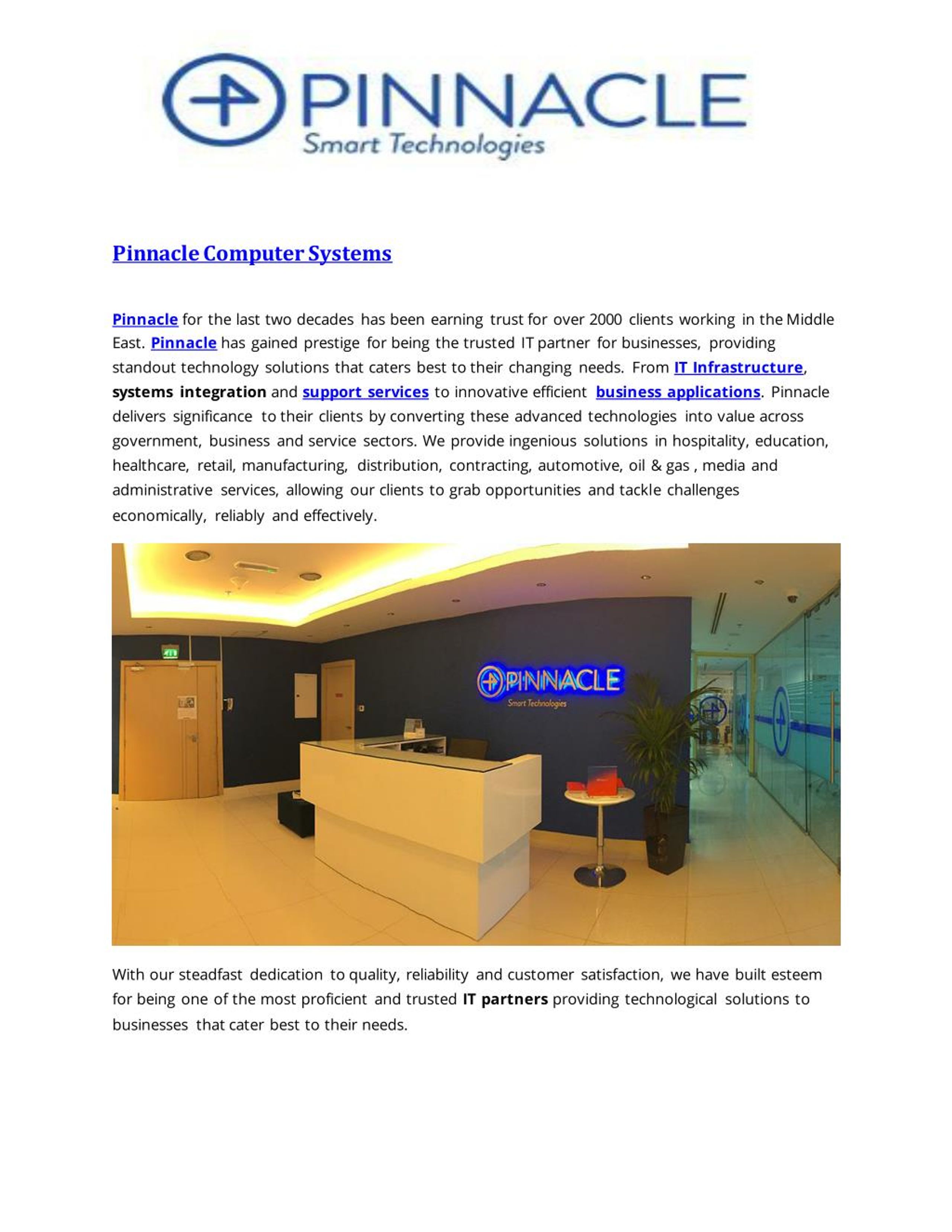 PPT - Pinnacle Computer Systems PowerPoint Presentation, free download ...