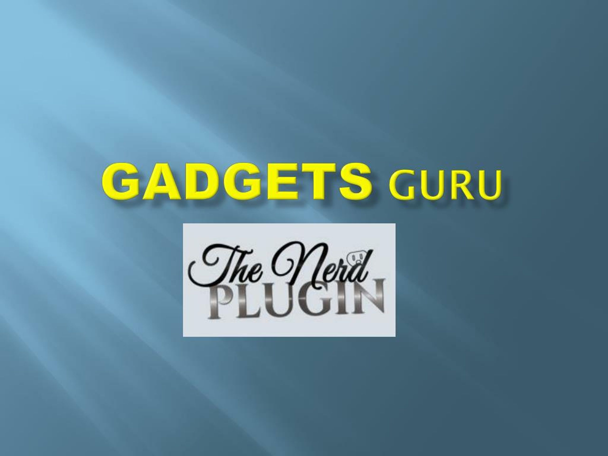 PPT - gadgets guru PowerPoint Presentation, free download - ID:7324451