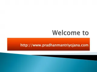 PPT - Pawan Kumar Dhoot support "Pradhan Mantri Awas Yojana" PowerPoint ...