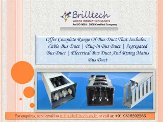 PPT - Rising Mains and Busbar Trunking PowerPoint Presentation, free ...