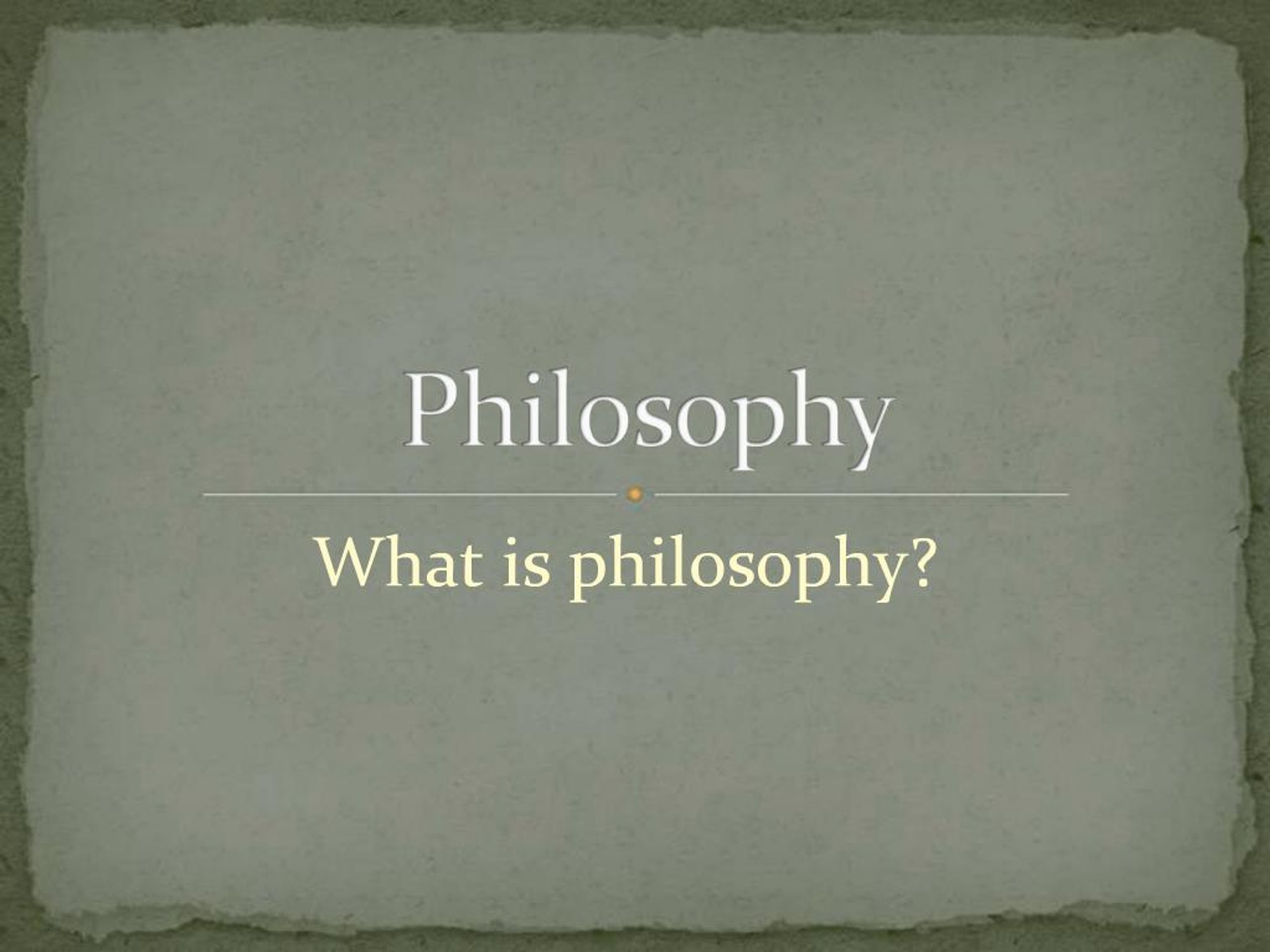 PPT - Philosophy PowerPoint Presentation, free download - ID:733146