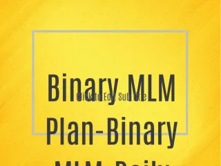 PPT - Binary MLM Plan | Binary Multi-Level Marketing Plan ecommerce PowerPoint Presentation - ID ...