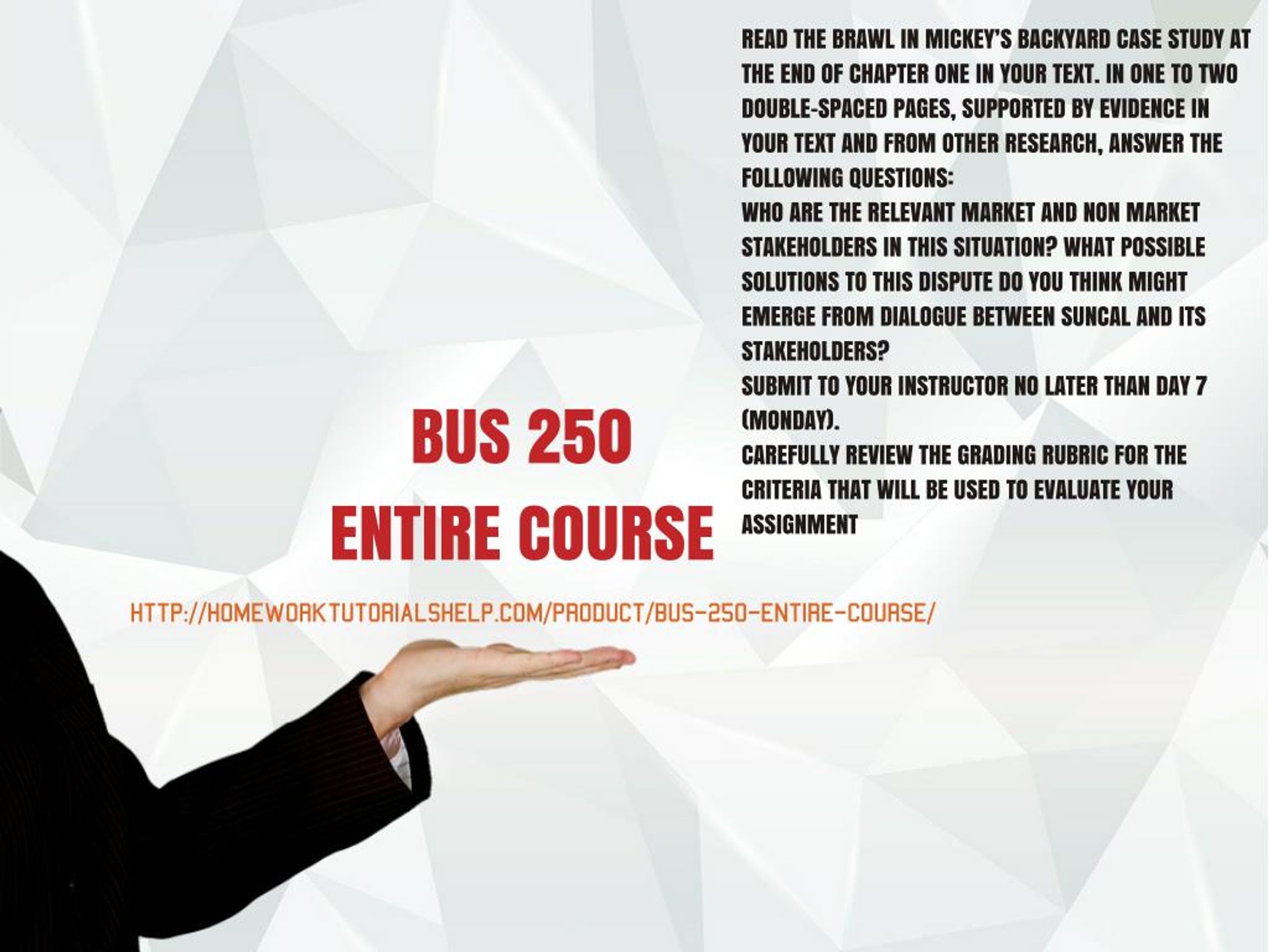 PPT - BUS 250 ENTIRE COURSE PowerPoint Presentation, free download - ID ...