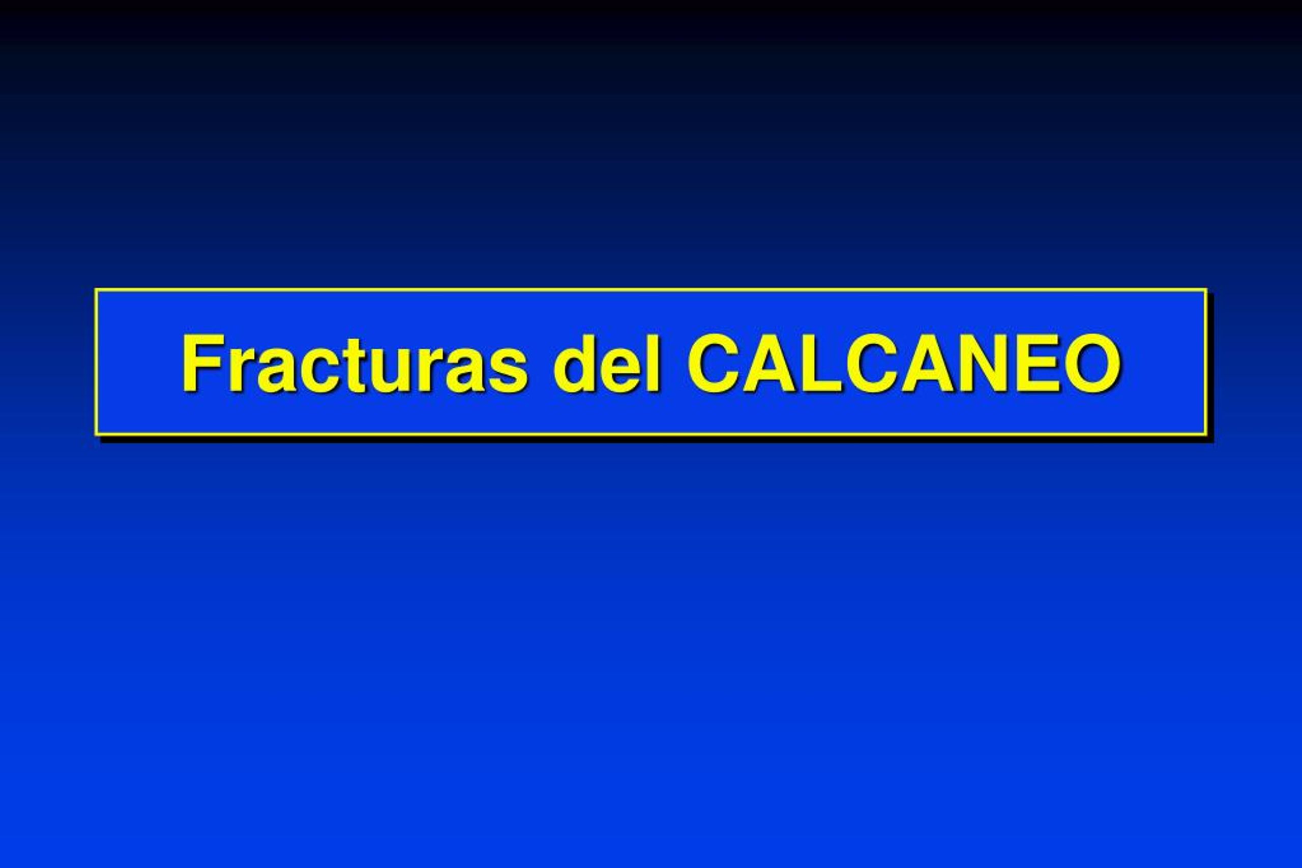 PPT - Fa calcaneo PowerPoint Presentation, free download - ID:7338272