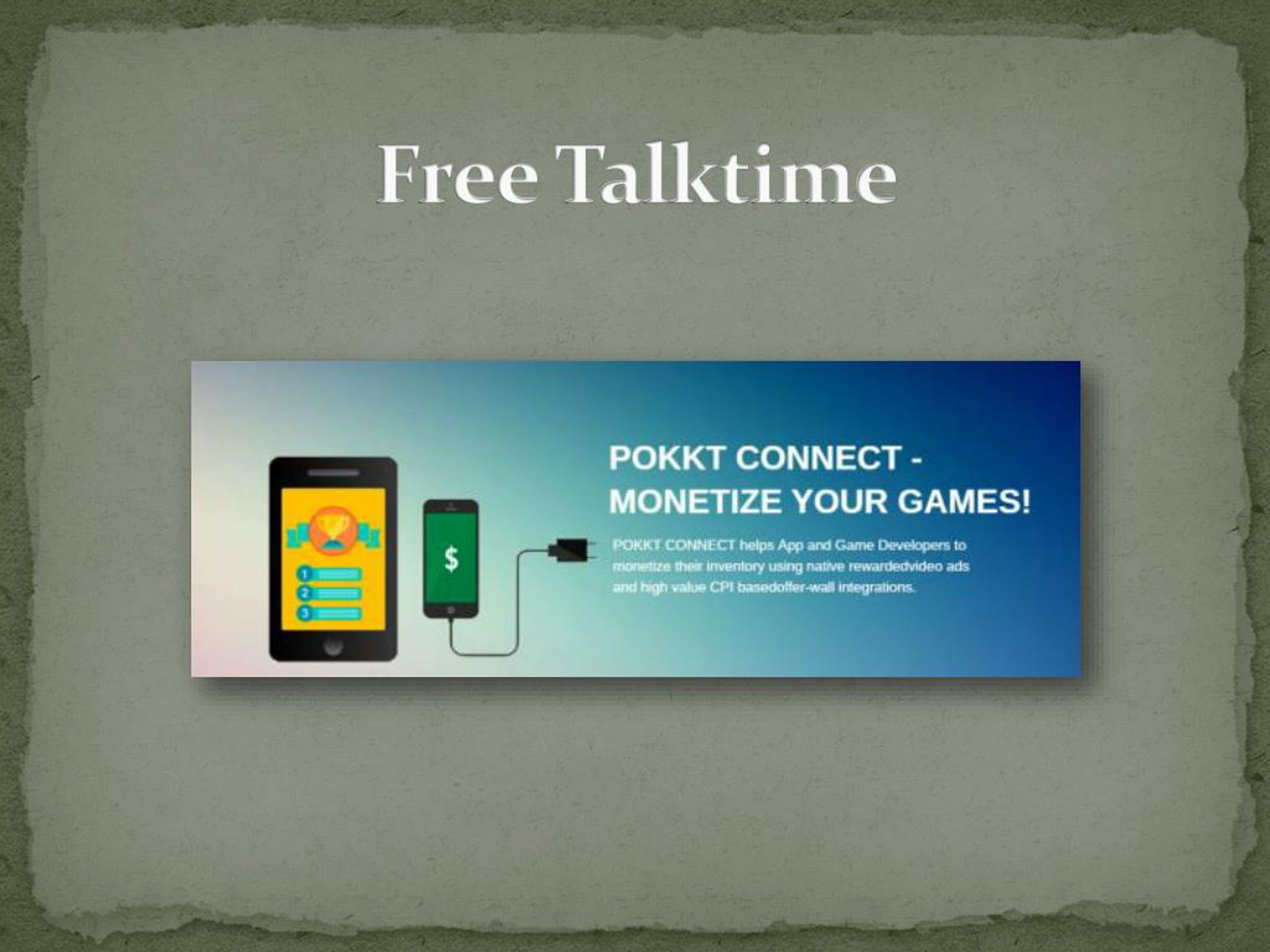PPT - Free Talktime PowerPoint Presentation, free download - ID:7340665