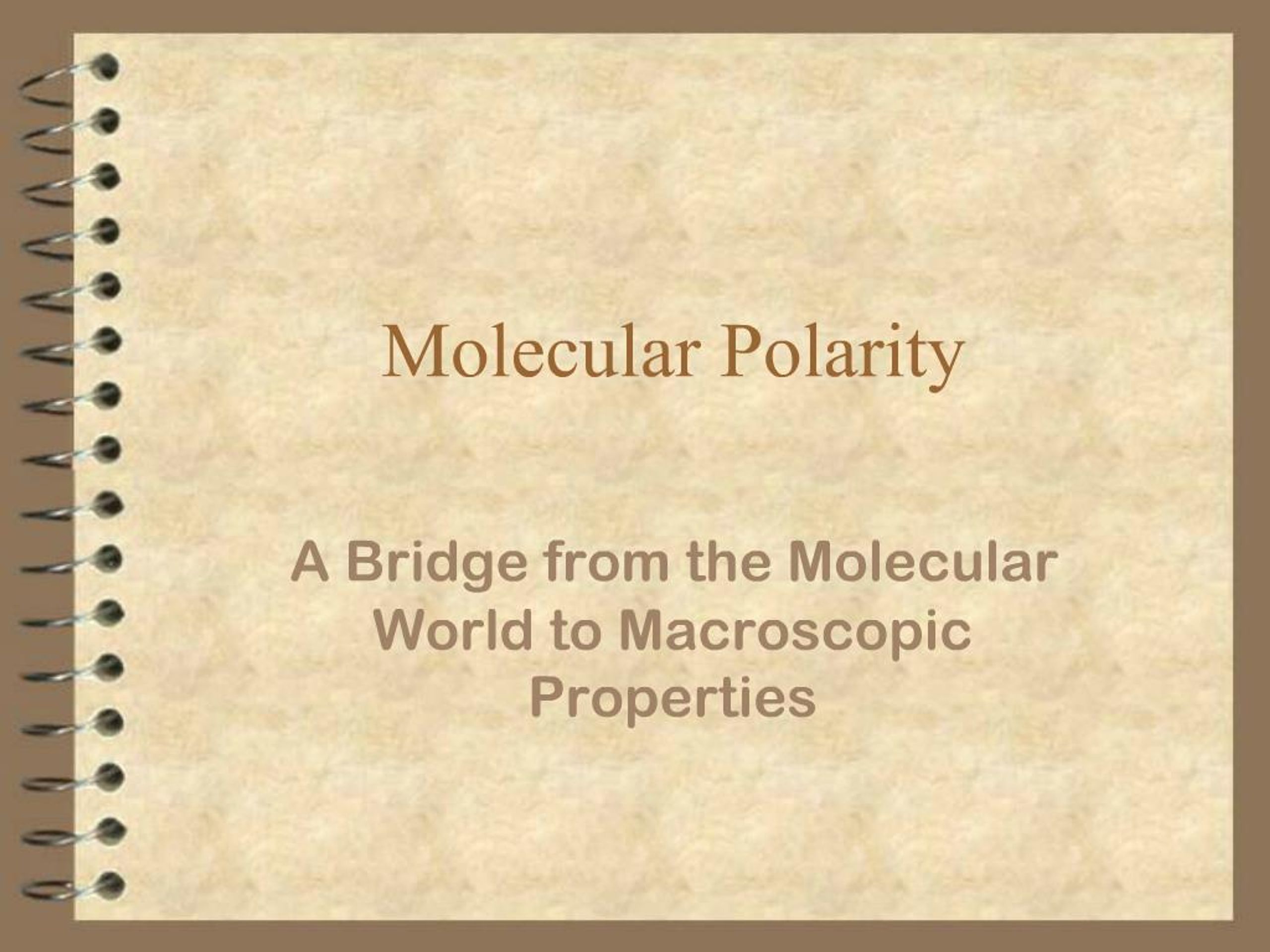 PPT - Molecular Polarity PowerPoint Presentation, free download - ID:735336
