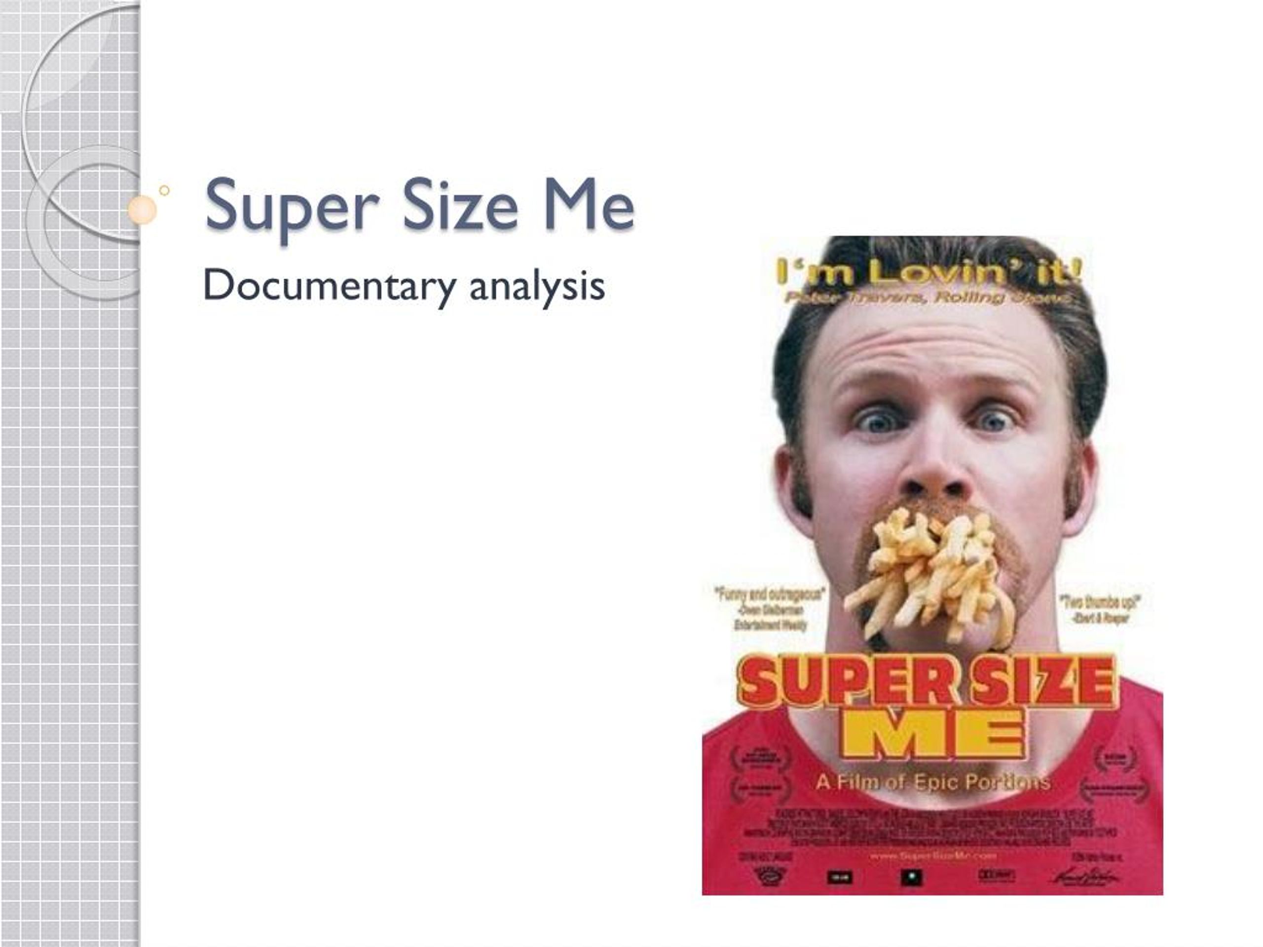 PPT - Super size me PowerPoint Presentation, free download - ID:7353375