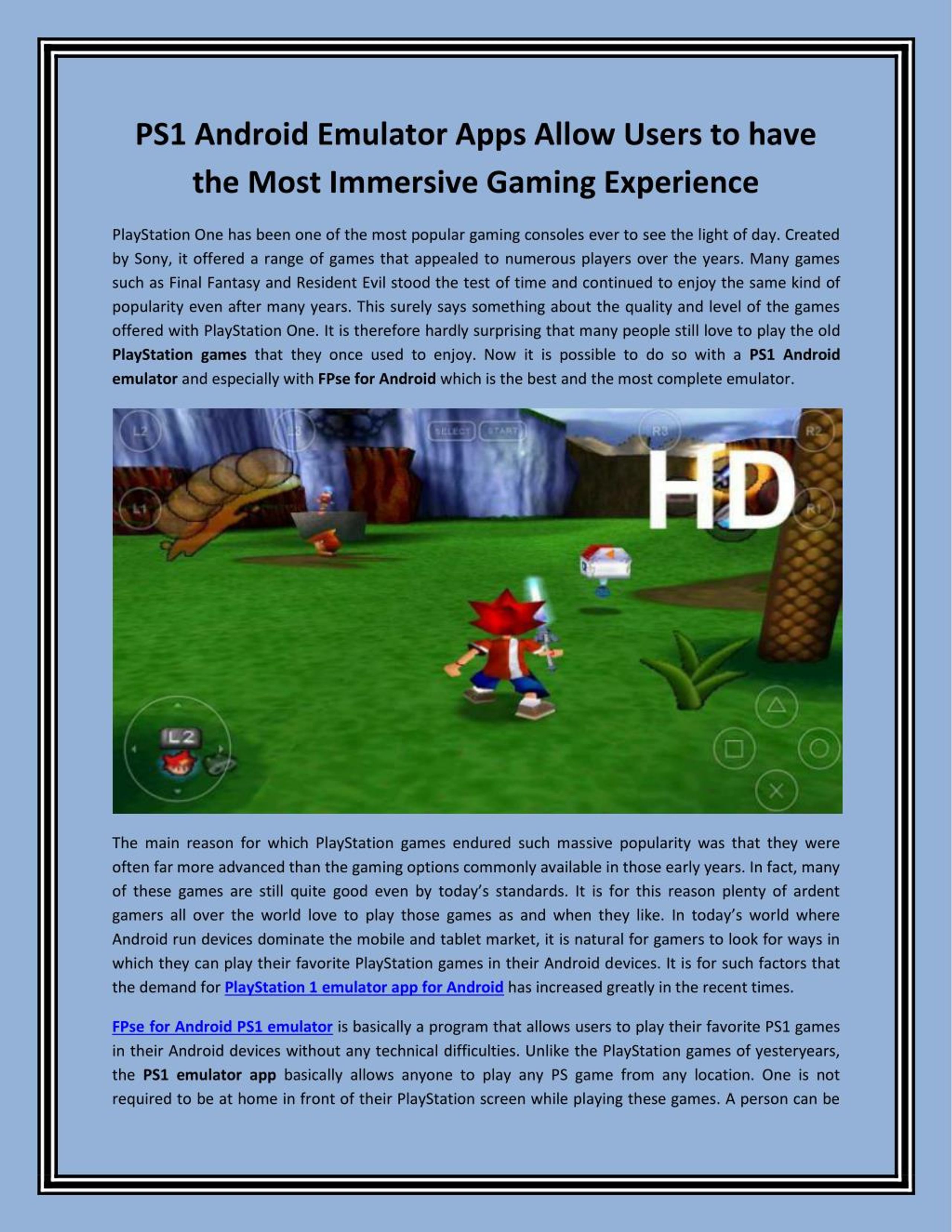 PPT - Download PS1 Android Emulator Apps PowerPoint Presentation, free ...