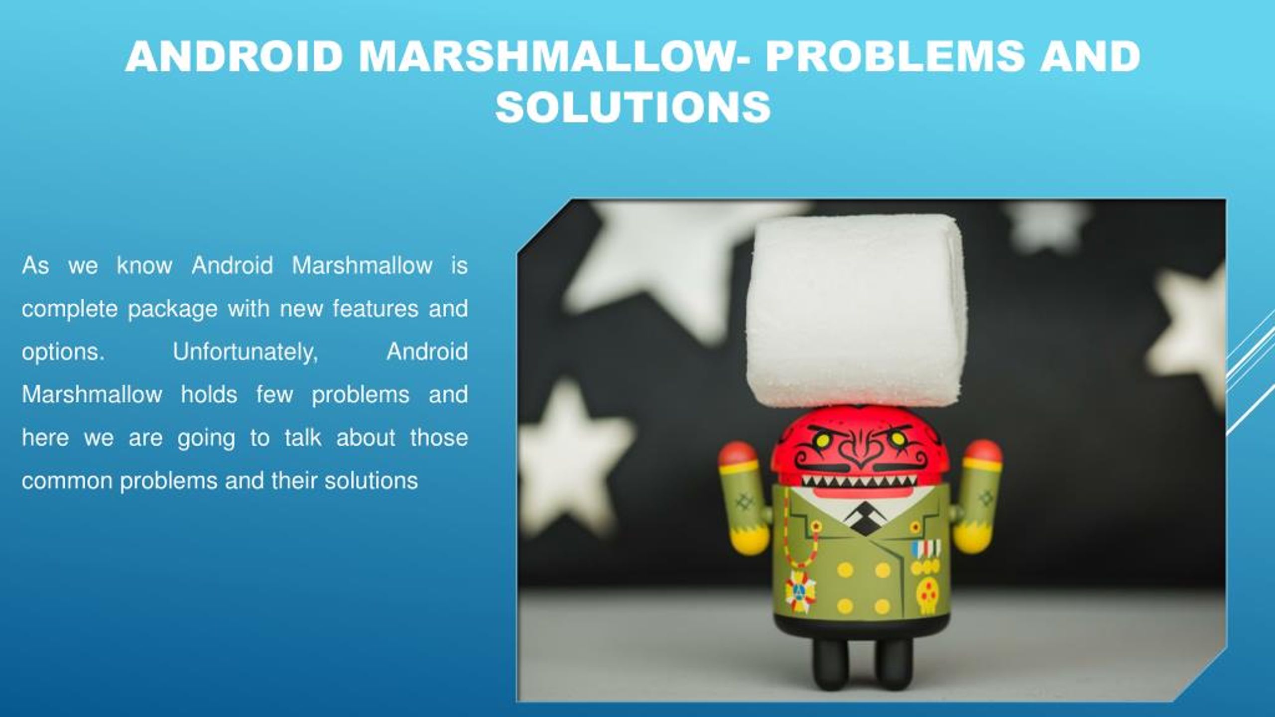 PPT - Android Apps-Android Marshmallow Problem And Solutions PowerPoint ...