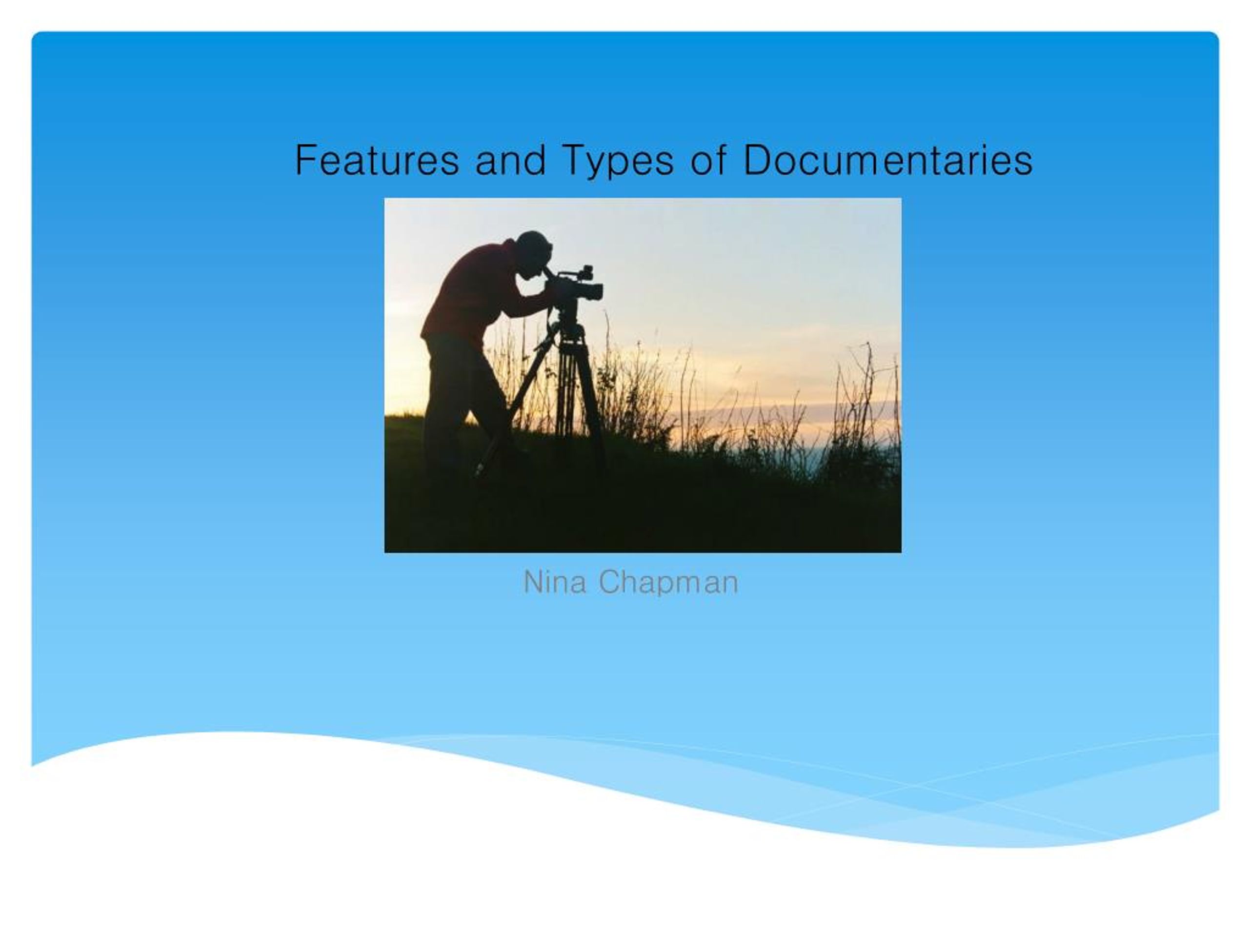 PPT - Types of documentary PowerPoint Presentation, free download - ID ...