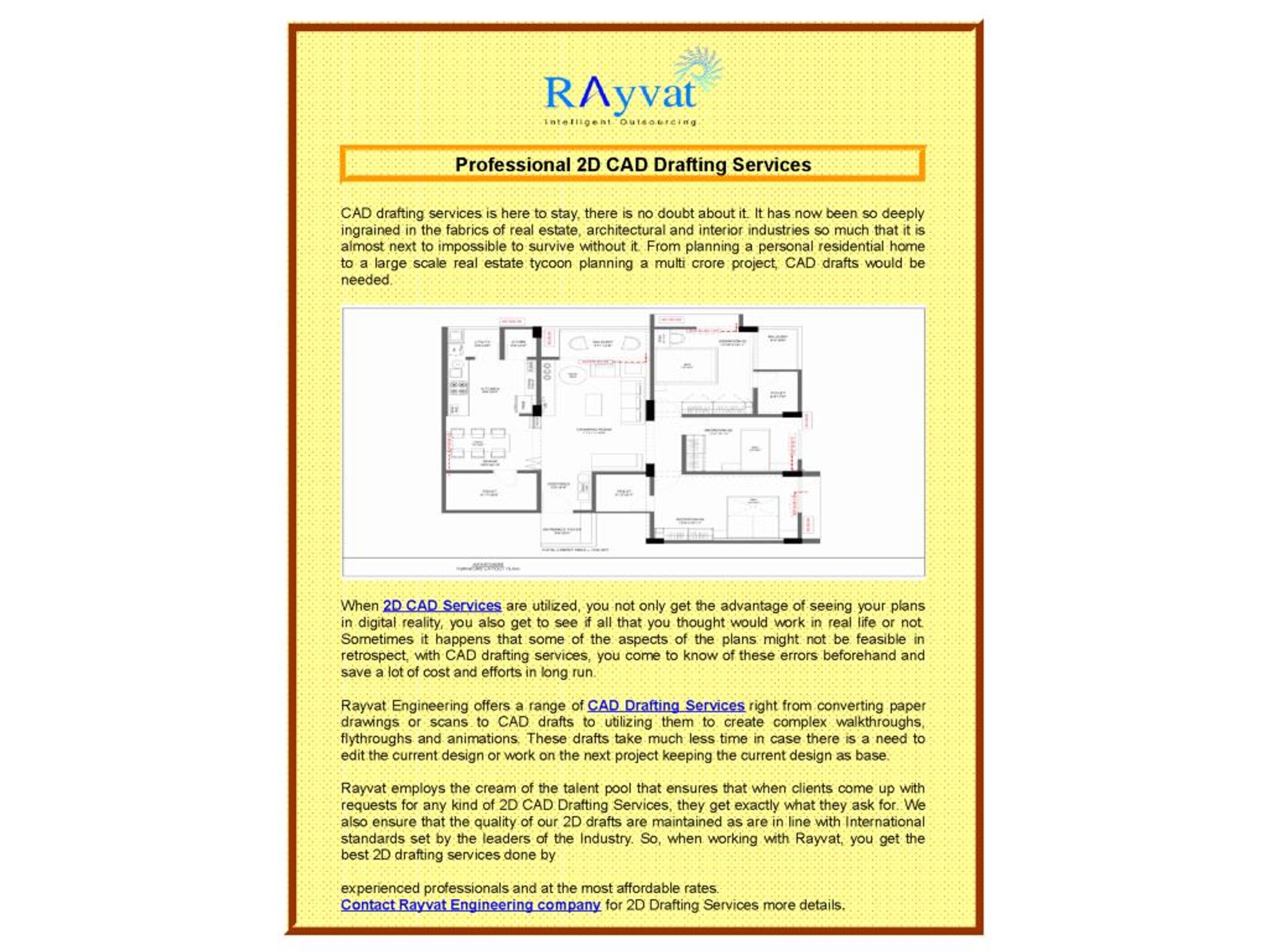 PPT - Professional 2D CAD Drafting Services PowerPoint Presentation ...