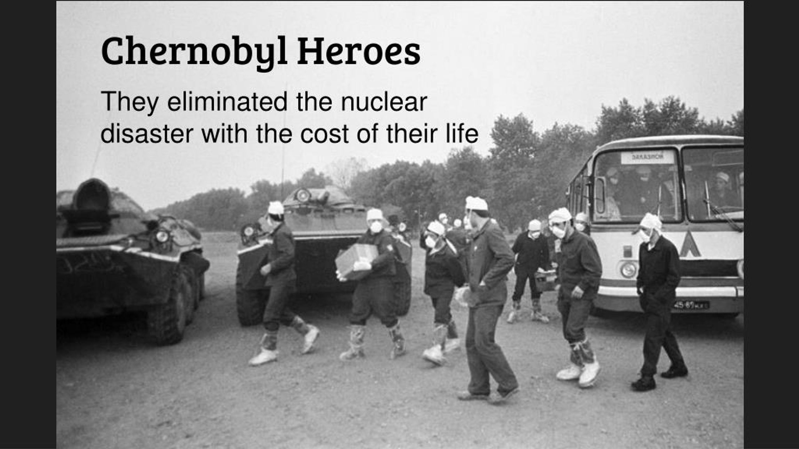 PPT - Chernobyl Heroes - Nuclear Disaster Liquidators Story PowerPoint ...