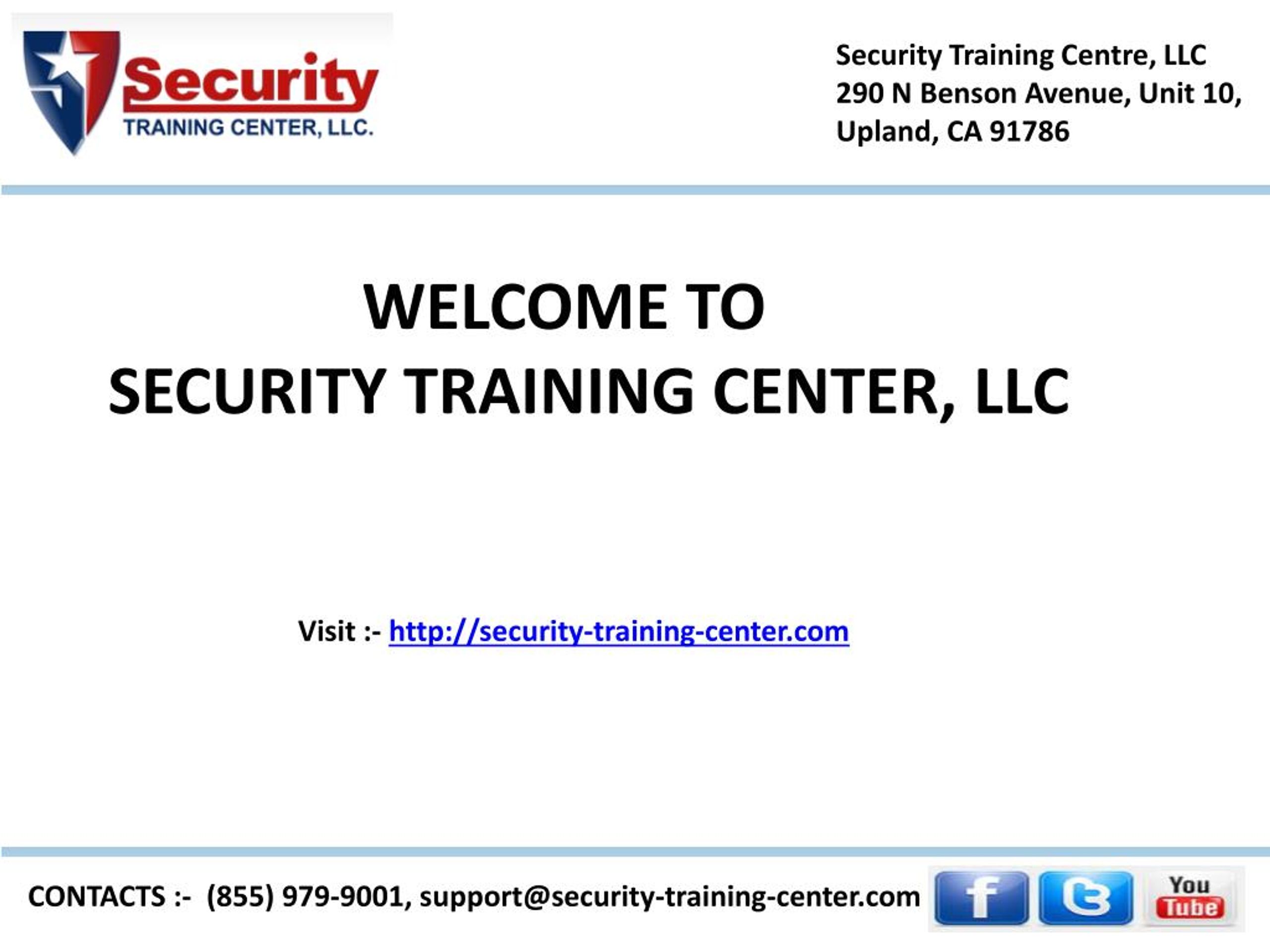 PPT - Security Guard Training PowerPoint Presentation, free download ...