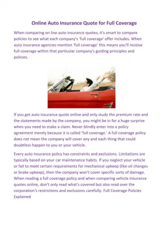 PPT - California auto insurance coverage PowerPoint Presentation, free ...