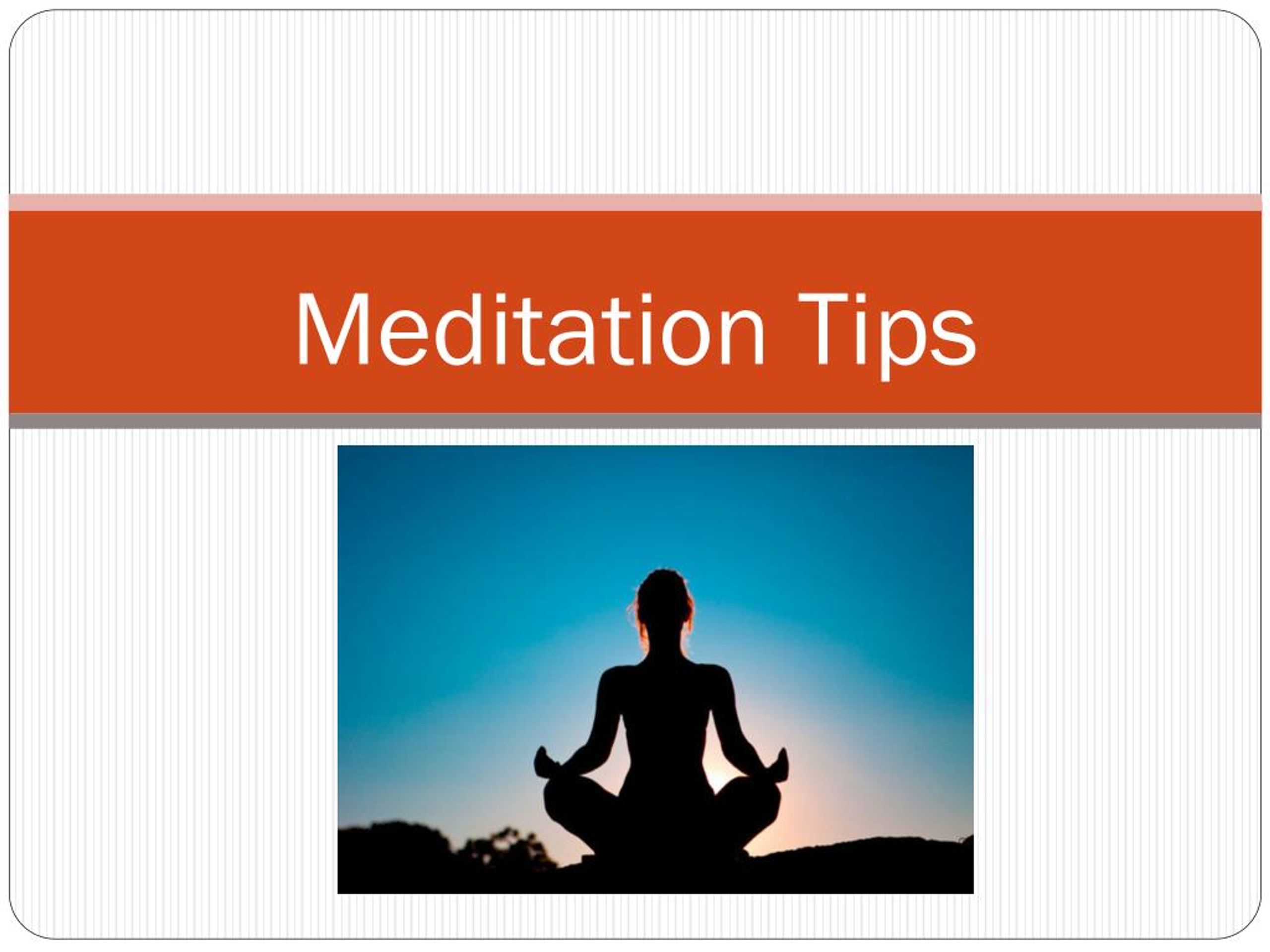 PPT - Benefits of Meditation PowerPoint Presentation, free download ...