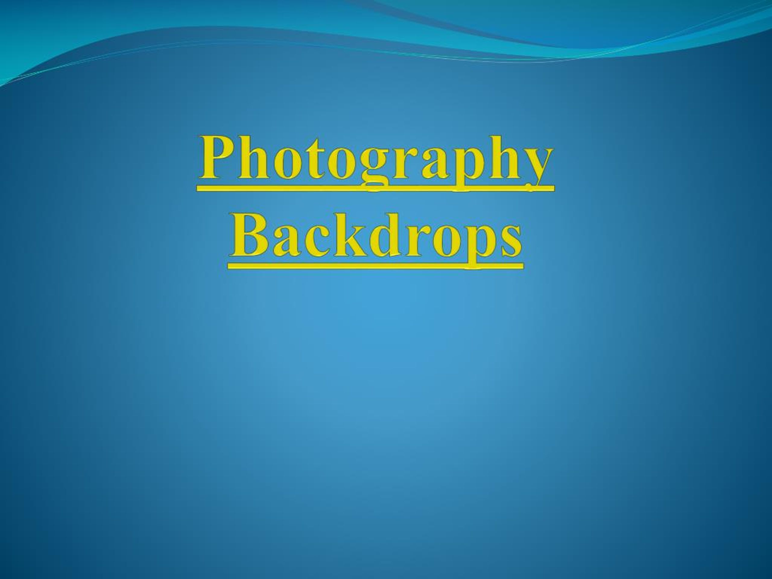 PPT - Best Photography Backdrops in Australia PowerPoint Presentation ...
