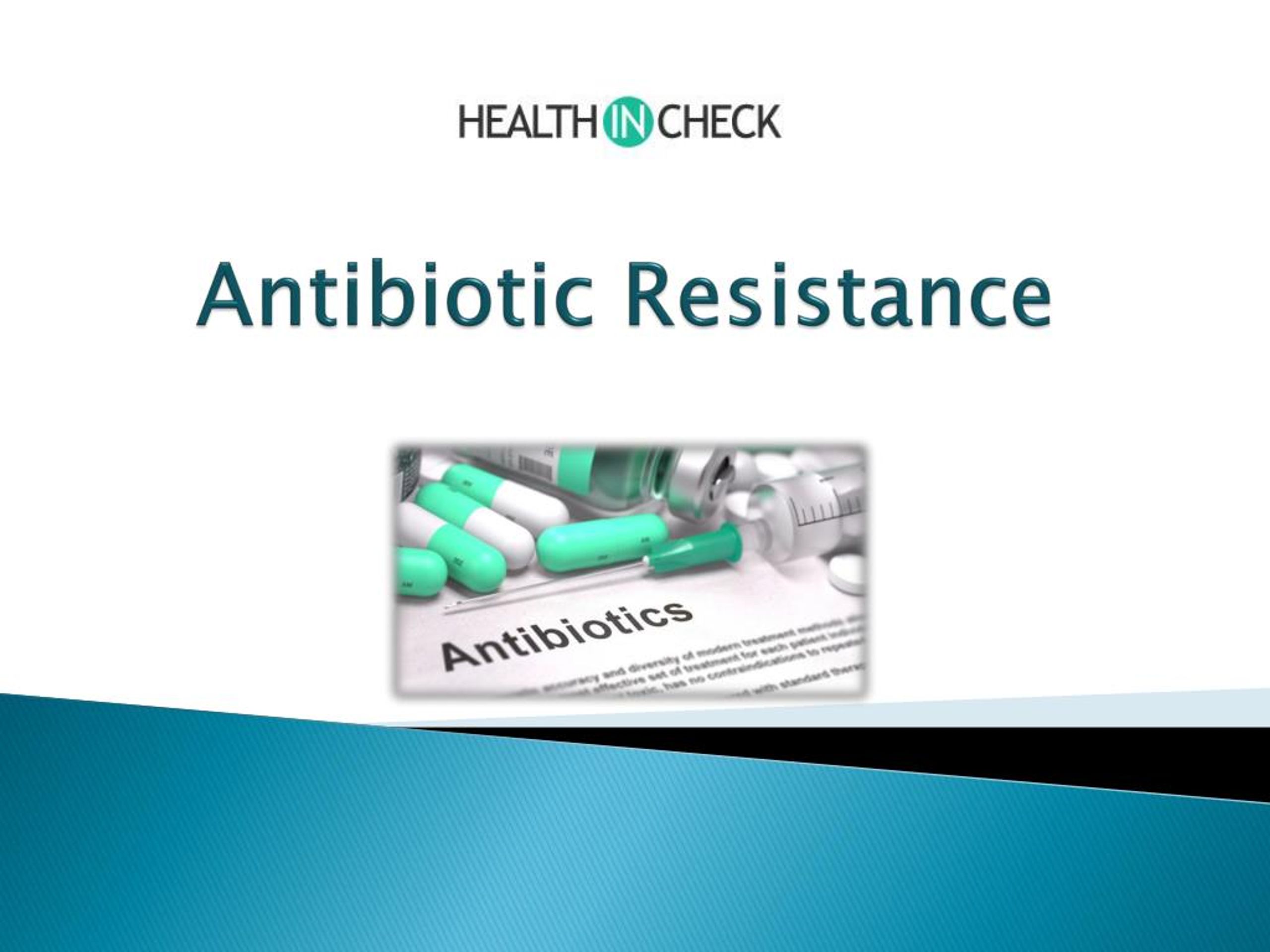 PPT - Antibiotic Resistance PowerPoint Presentation, free download - ID ...