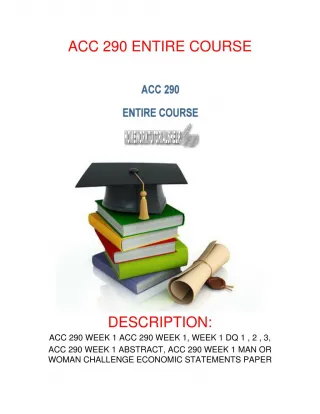 PPT - ACC 290 ENTIRE COURSE PowerPoint Presentation, free download - ID ...