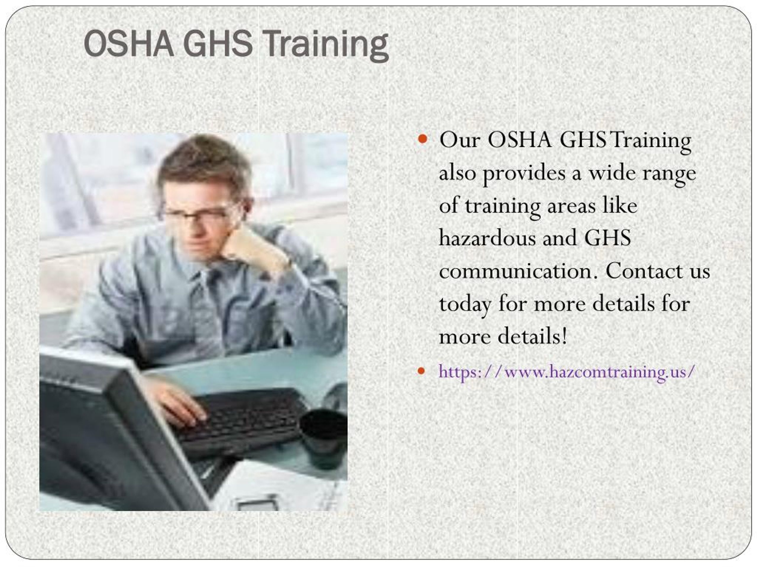 PPT - OSHA GHS Training PowerPoint Presentation, free download - ID:7394266