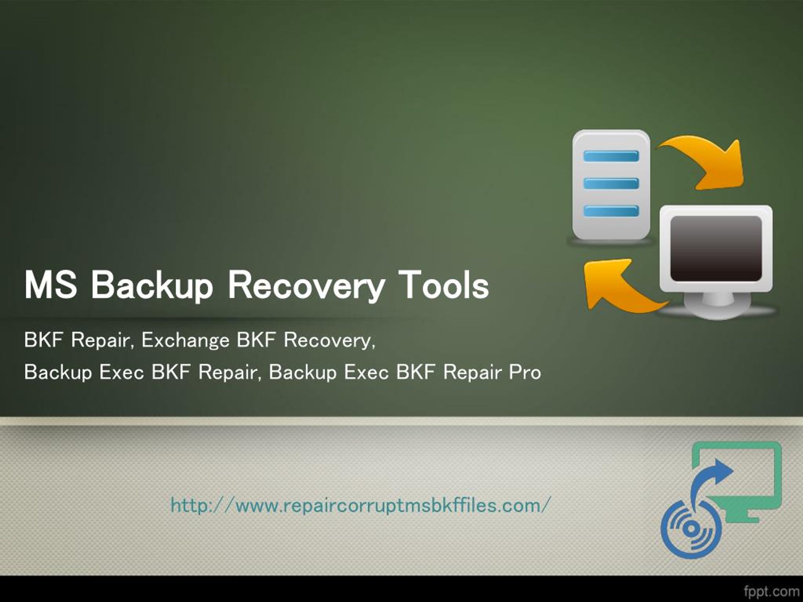 PPT - Backup Recovery Tools PowerPoint Presentation, free download - ID ...