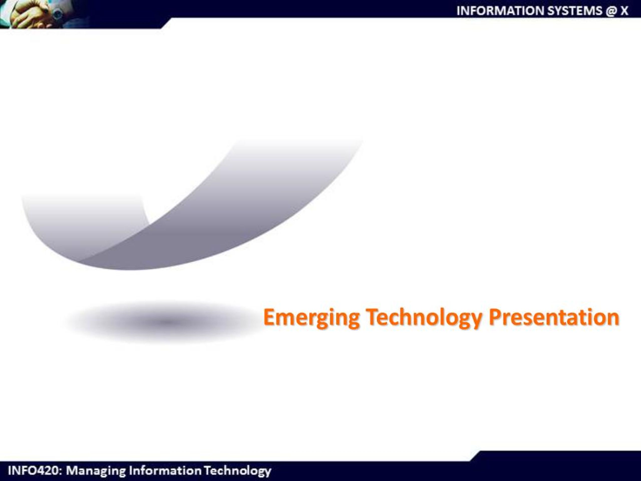 PPT - Emerging Technology Presentation PowerPoint Presentation, free ...