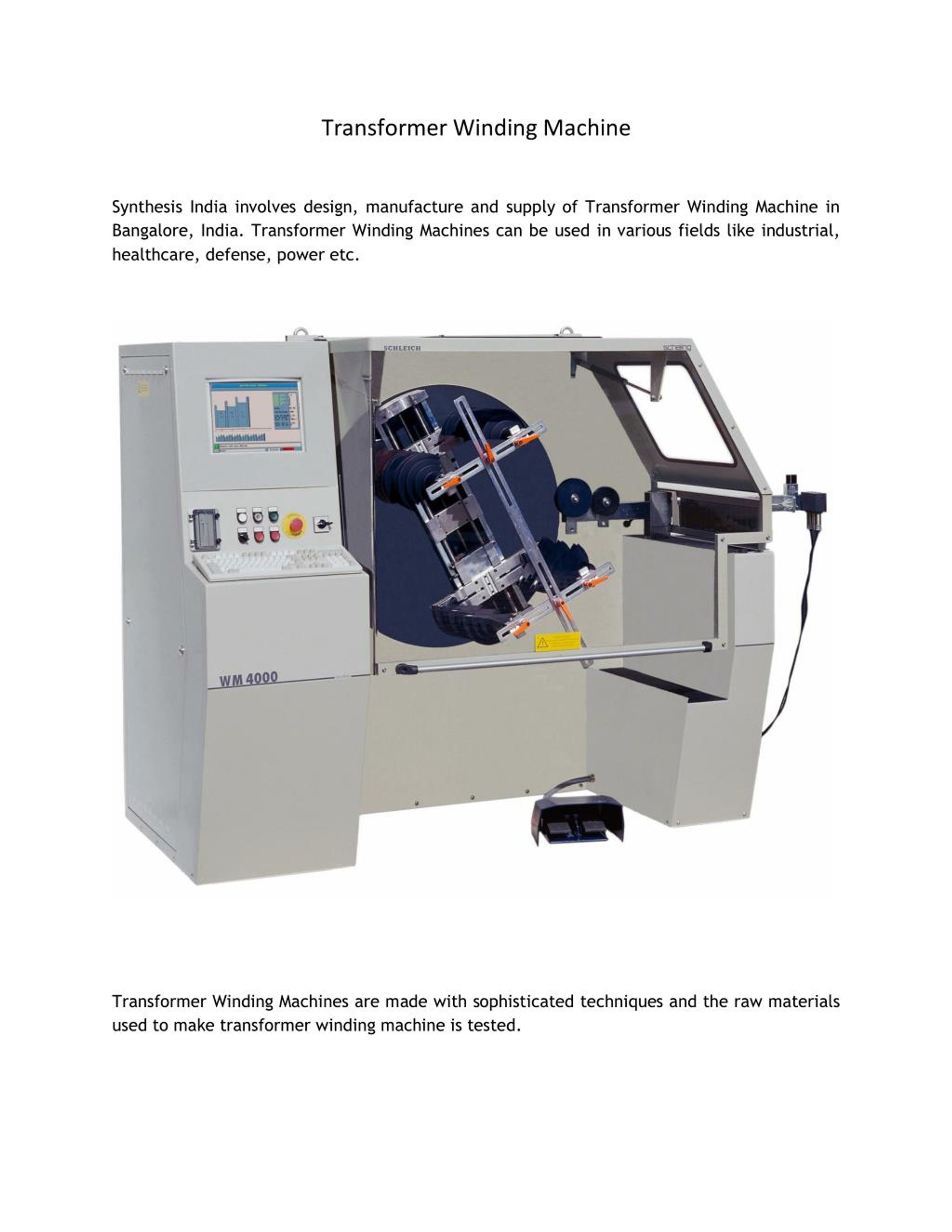 PPT - Transformer Winding Machine PowerPoint Presentation, free ...