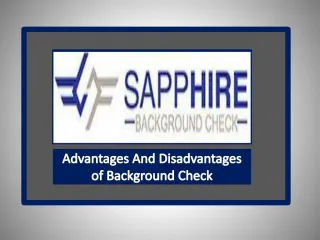 PPT - What Makes Pre-employment Background Checks Important PowerPoint ...