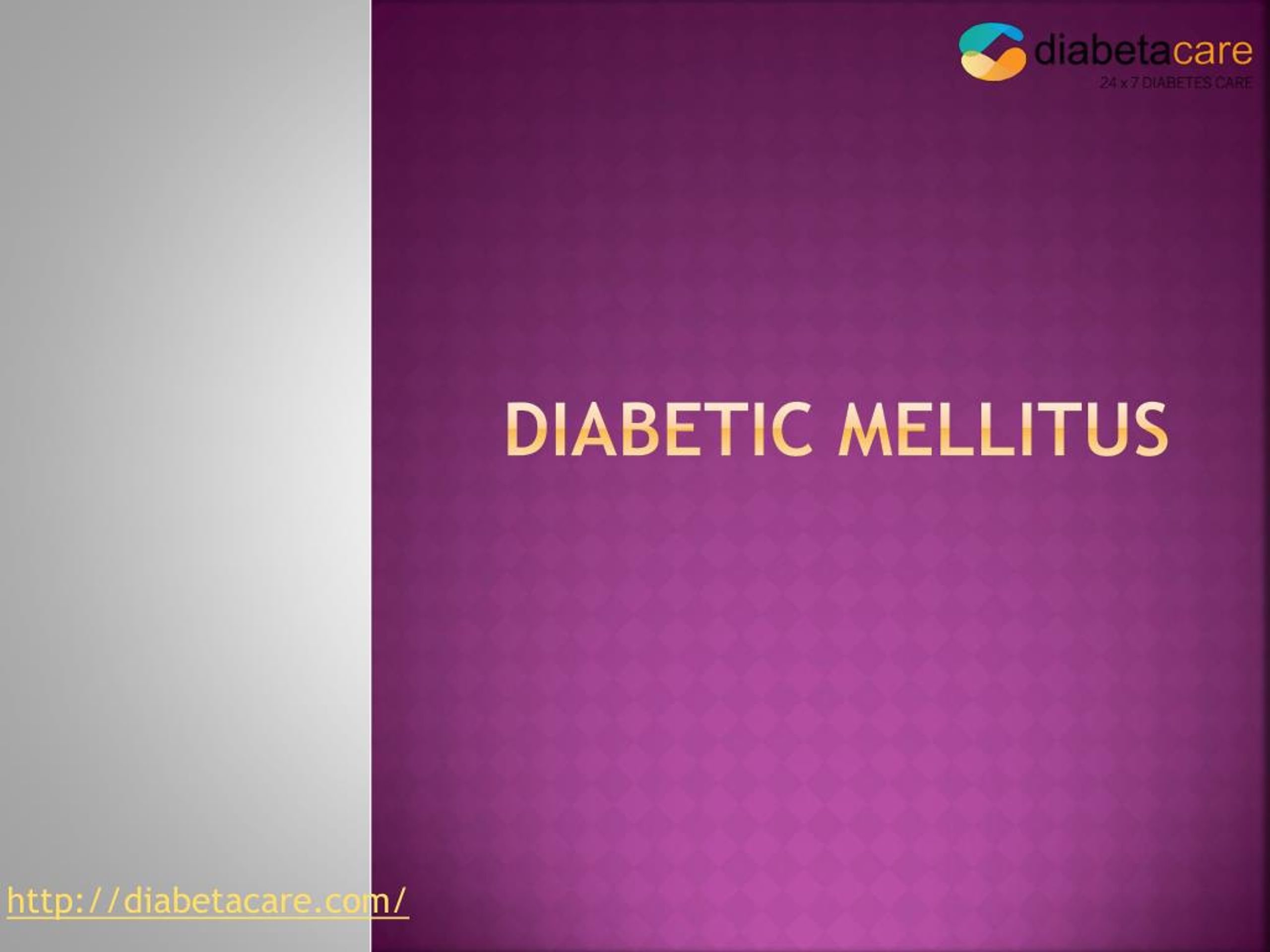 PPT - Diabetes Mellitus PowerPoint Presentation, free download - ID:7423239