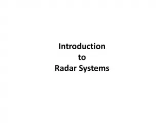 PPT - Introduction to Radar Systems PowerPoint Presentation, free ...