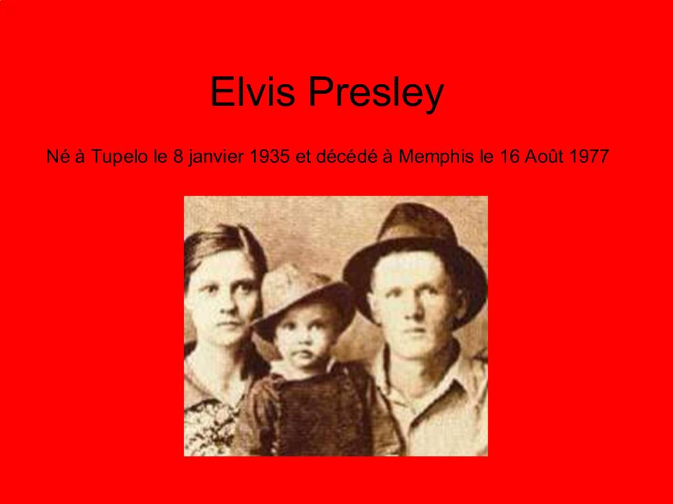 PPT - Elvis Presley PowerPoint Presentation, free download - ID:742969