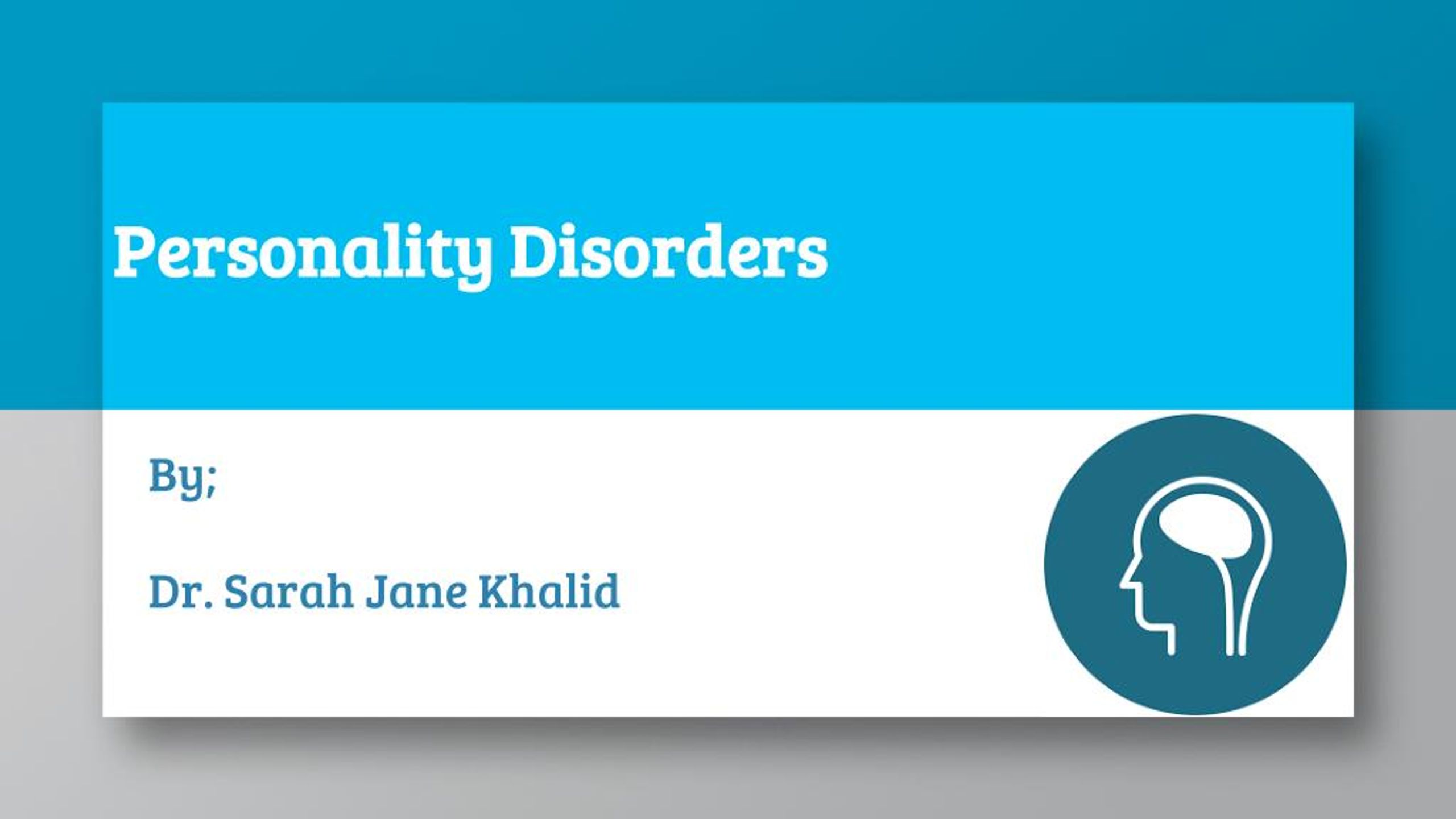 PPT - Personality Disorder PowerPoint Presentation, free download - ID ...