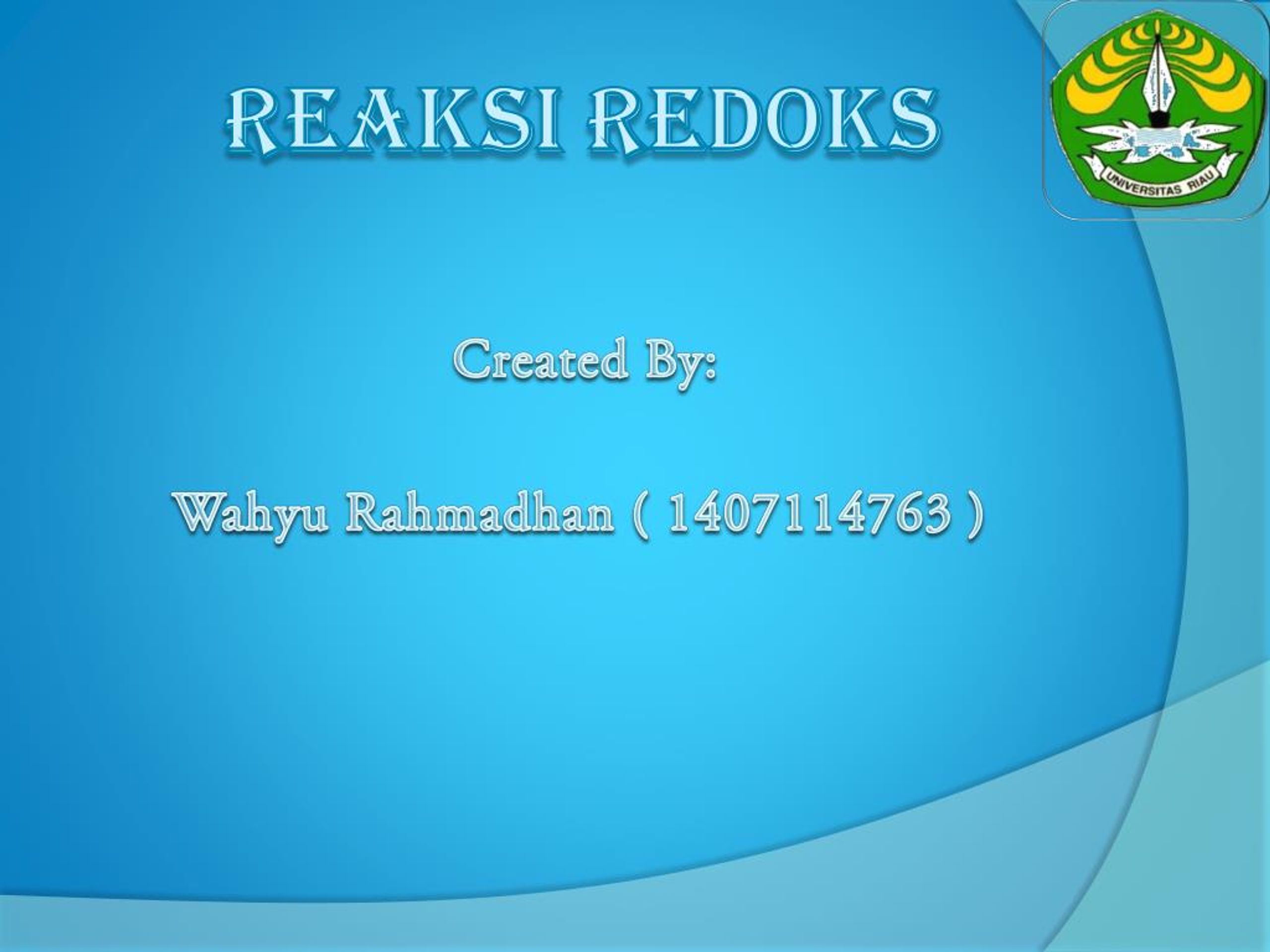 PPT - Reaksi Redoks PowerPoint Presentation, free download - ID:7436241