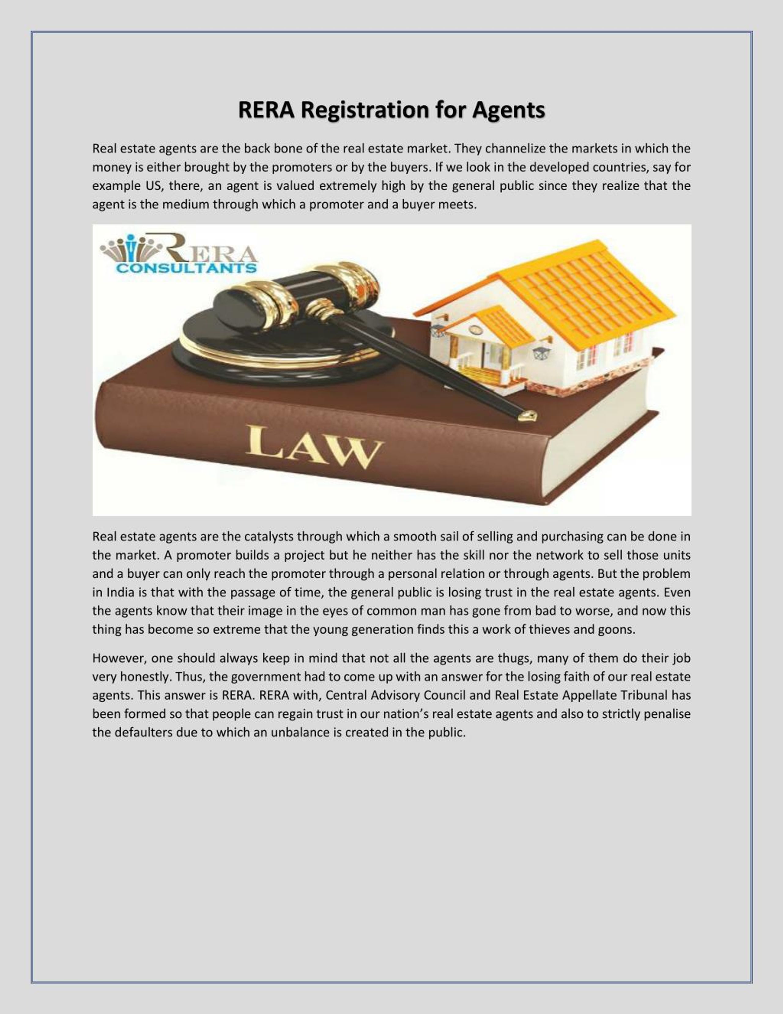 PPT - Rera registration for agents PowerPoint Presentation, free ...