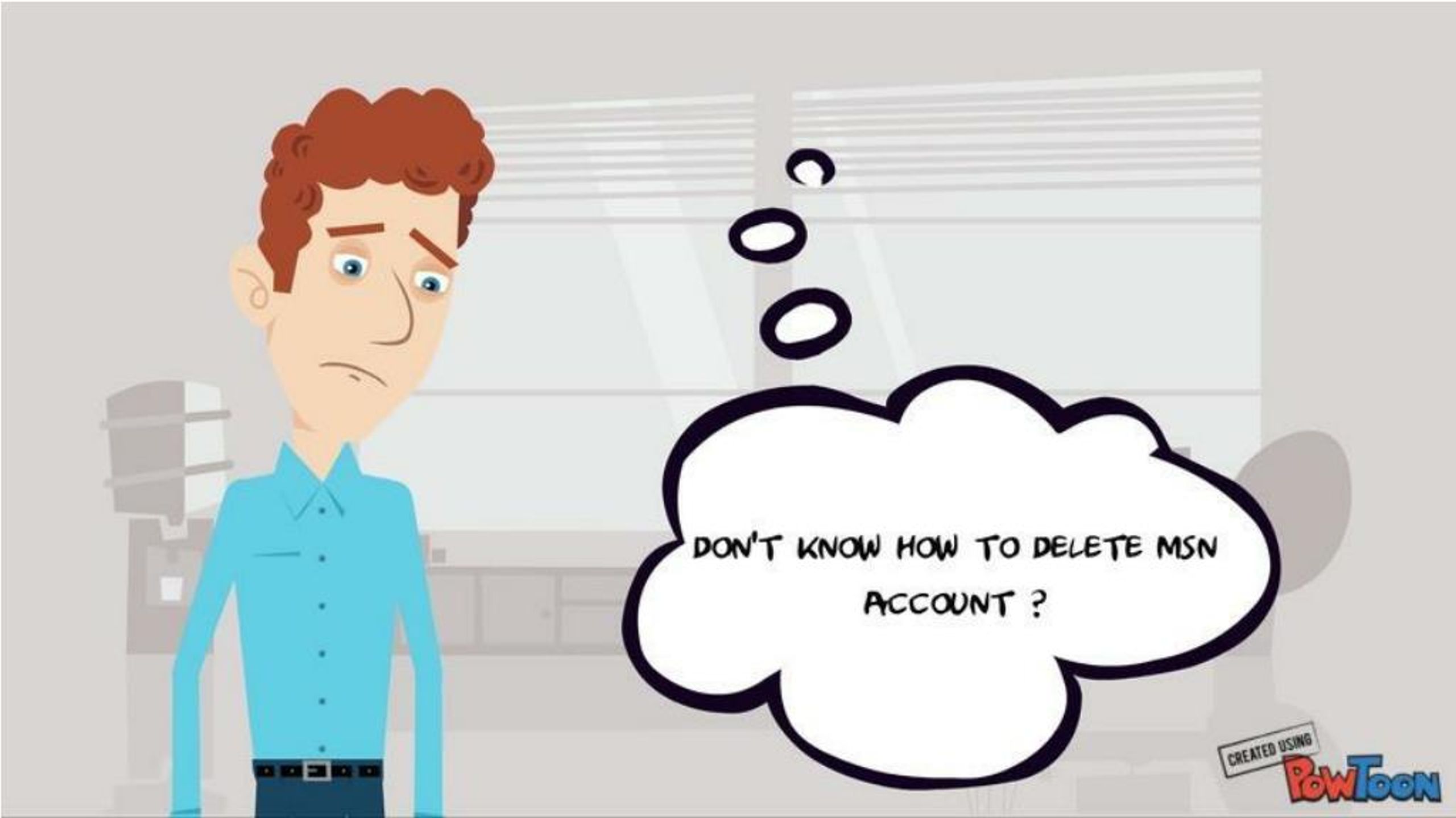 PPT - watch this if don't know how to delete msn account ? PowerPoint ...