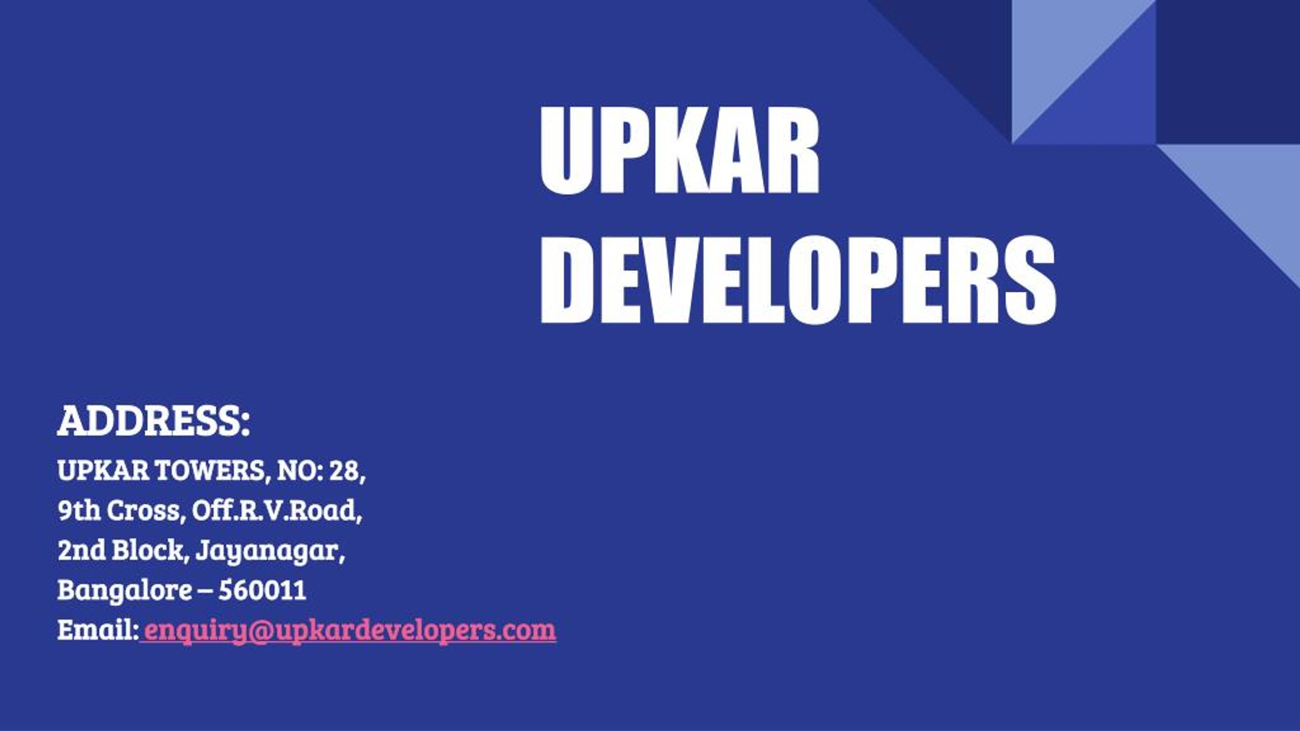 PPT - Upkar developers PowerPoint Presentation, free download - ID:7443112