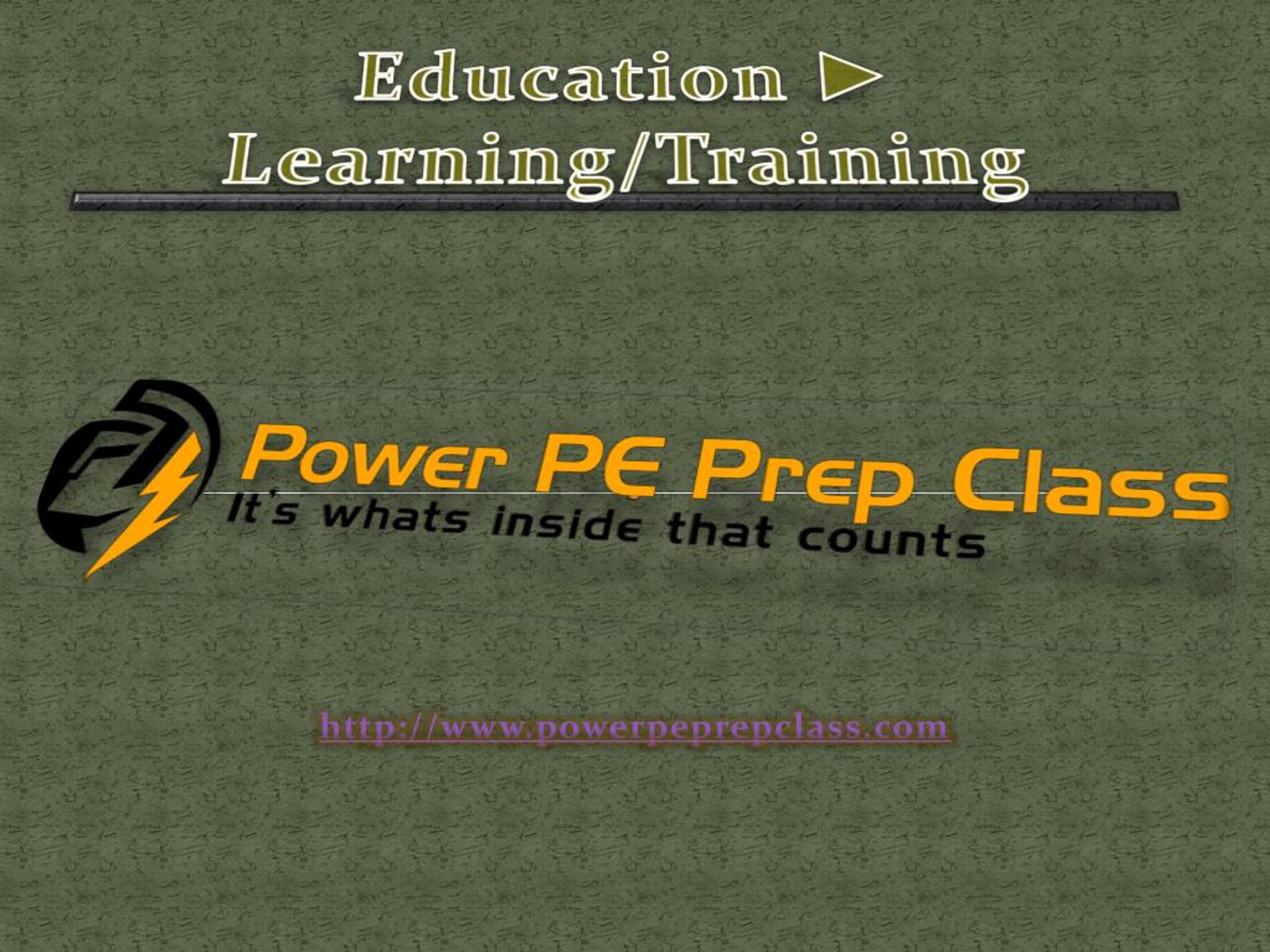 PPT - pe prep course PowerPoint Presentation, free download - ID:7453071
