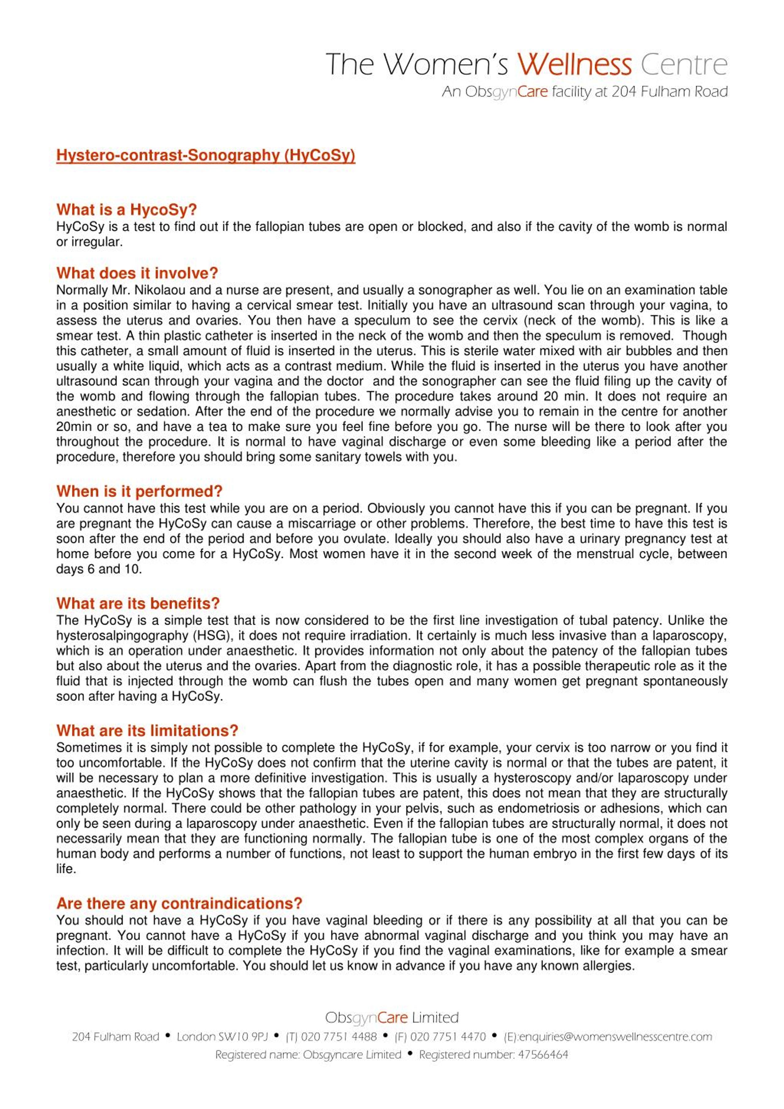 PPT - Hystero-contrast-Sonography (HyCoSy) PowerPoint Presentation ...