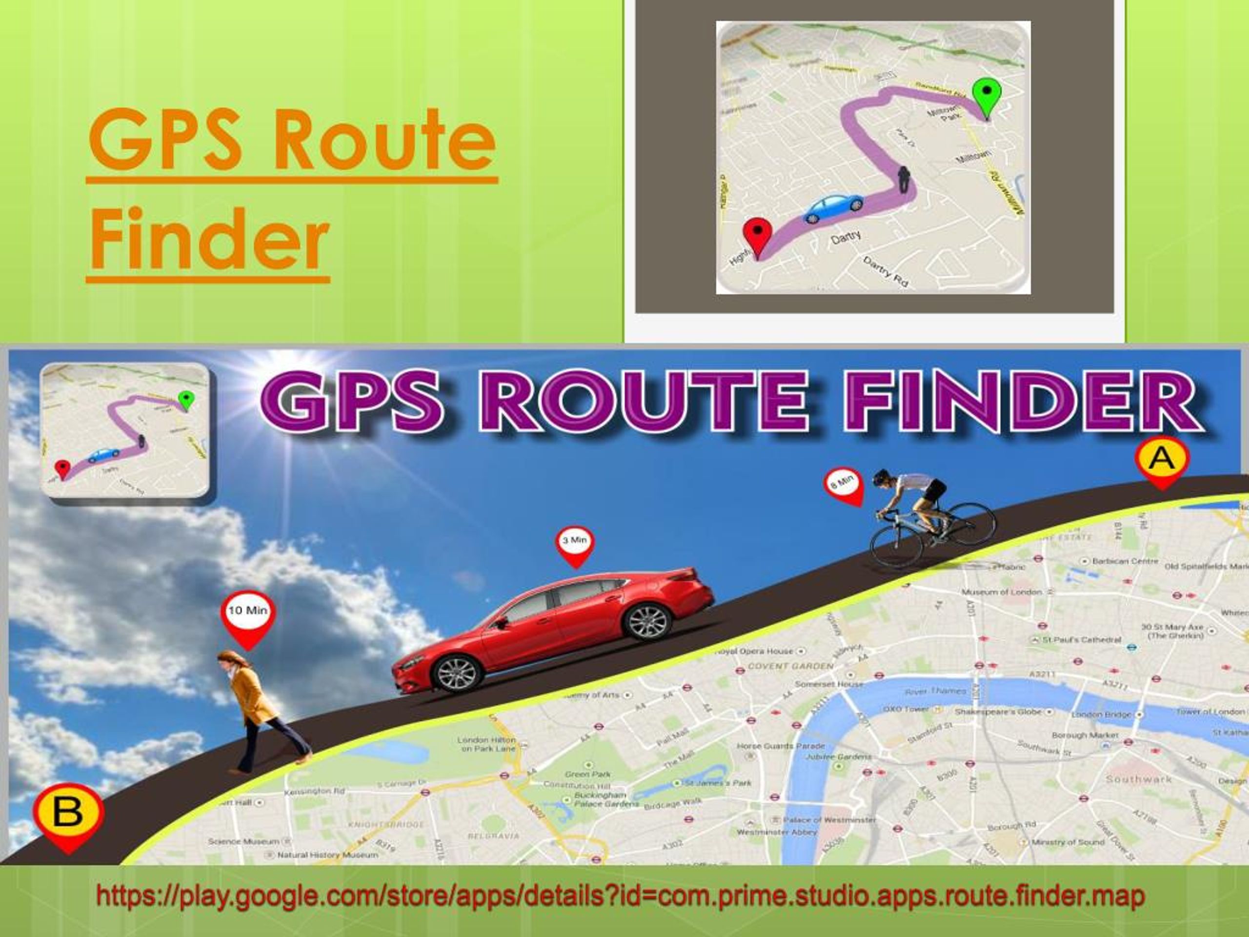 PPT - GPS Route Finder PowerPoint Presentation, free download - ID:7455677