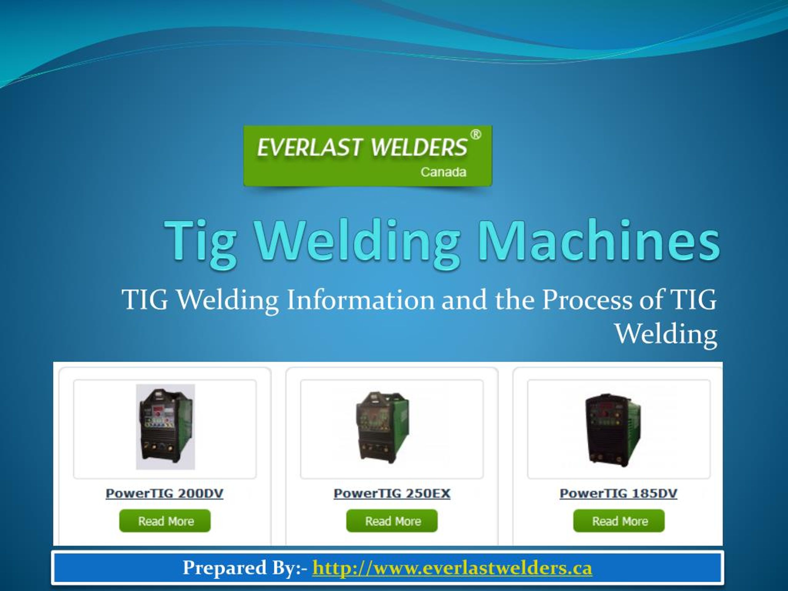 PPT - TIG Welding Information and the Process of TIG Welding PowerPoint ...
