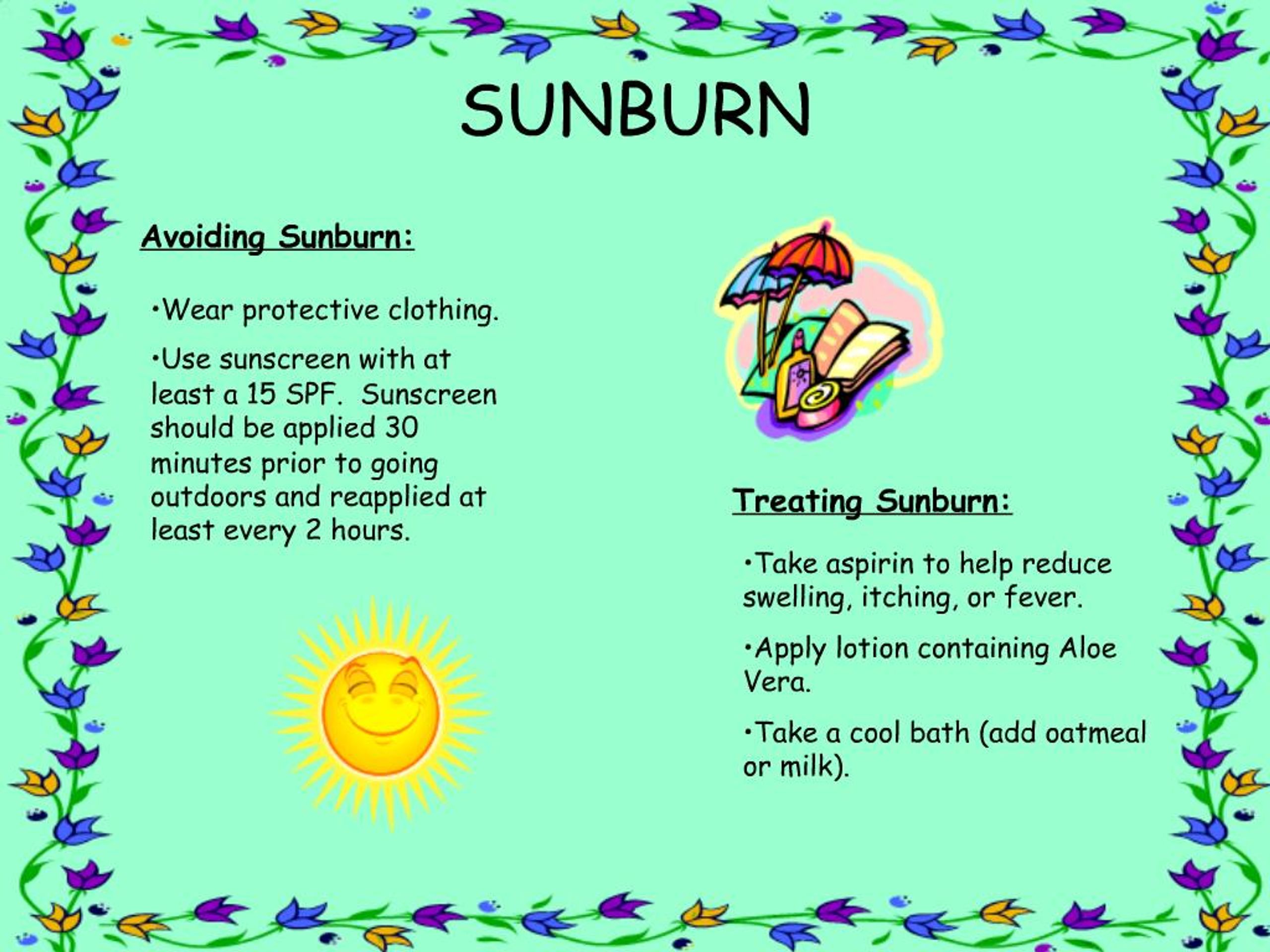 PPT - SUNBURN PowerPoint Presentation, free download - ID:745872