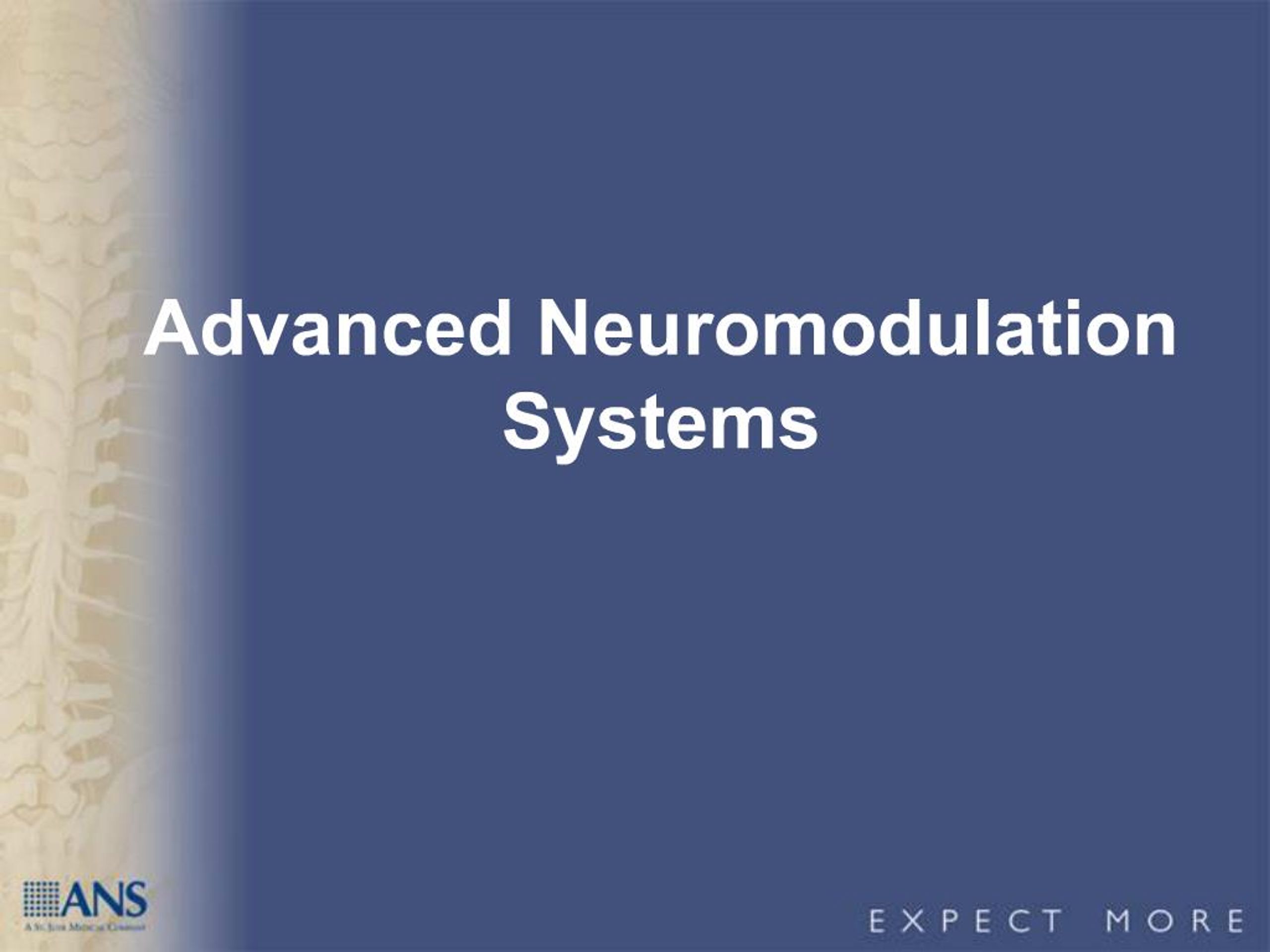 PPT - Advanced Neuromodulation Systems PowerPoint Presentation, free ...