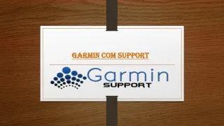 PPT - How to Know if Garmin is Fully Charged or Not? PowerPoint ...