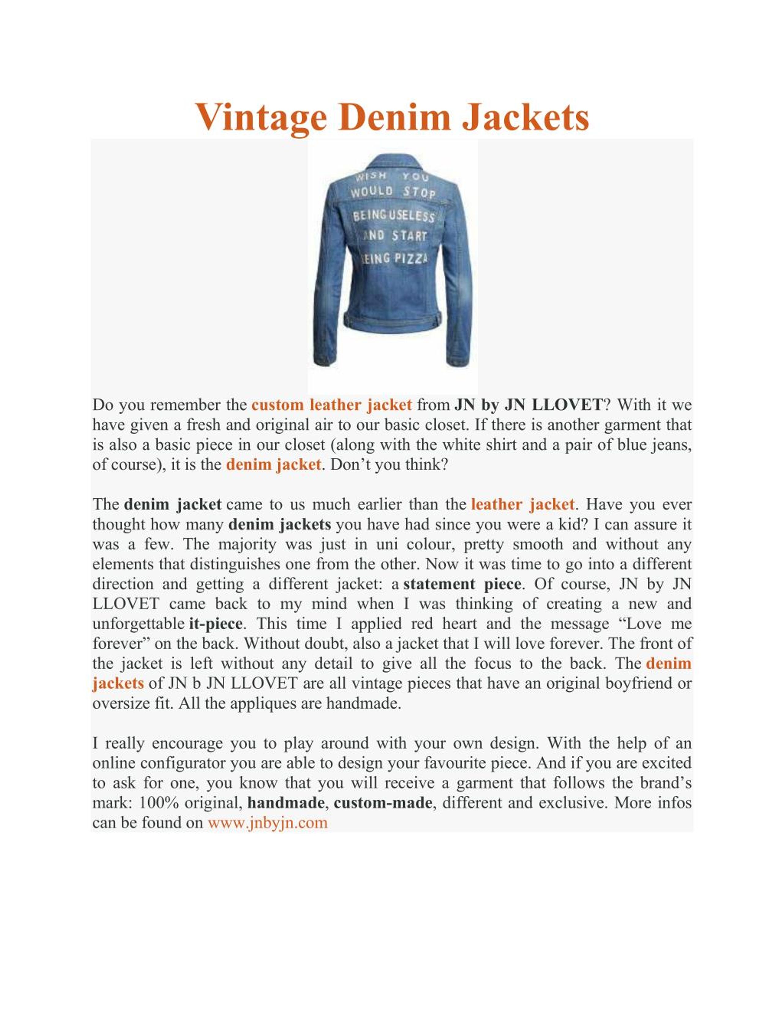 PPT - Vintage Denim Jackets PowerPoint Presentation, free download - ID ...