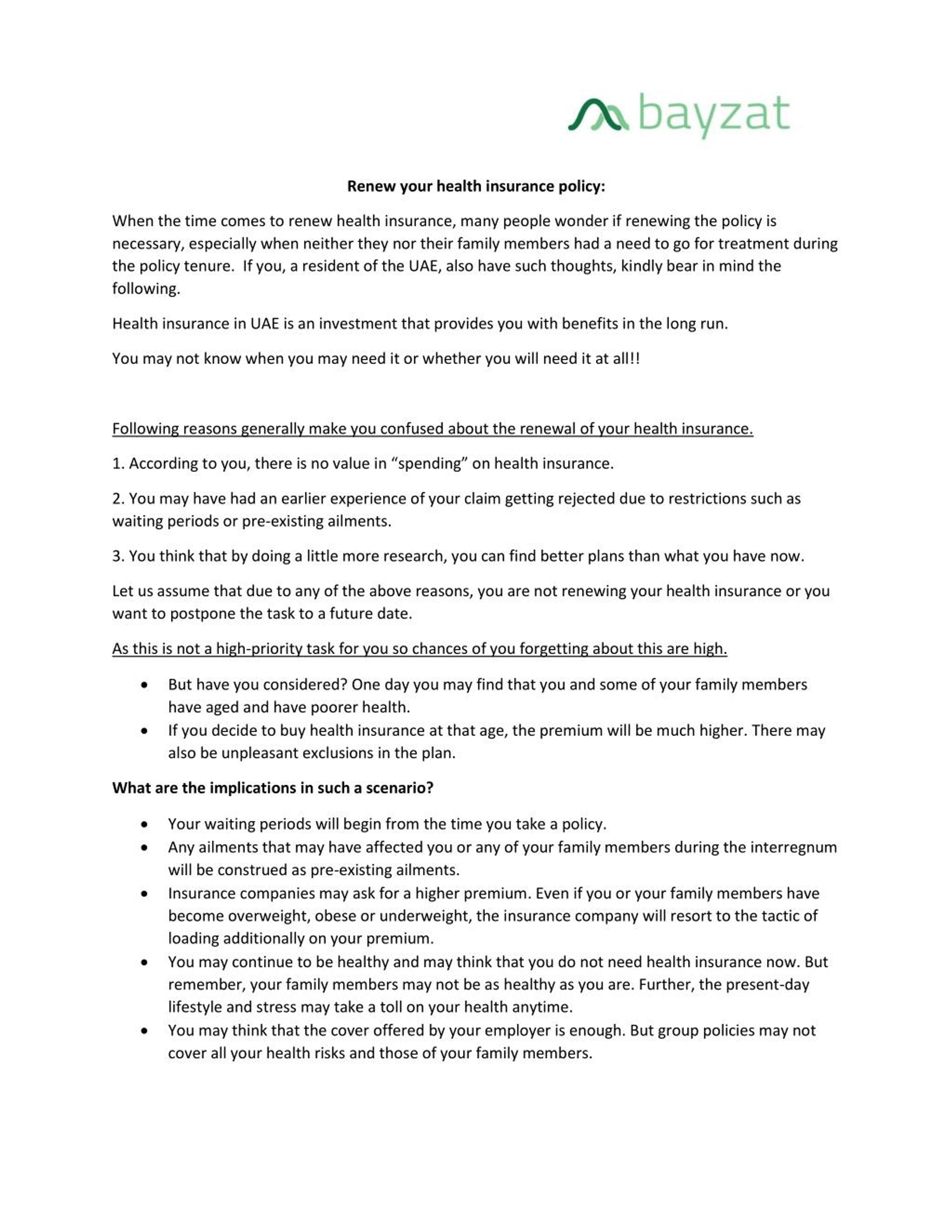 PPT - Renew health insurance PowerPoint Presentation, free download ...
