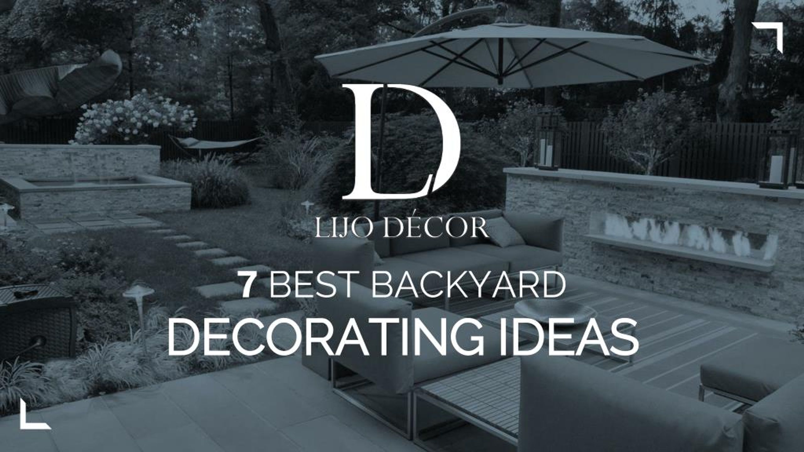 PPT - 7 Best Backyard Decorating Ideas PowerPoint Presentation, free ...